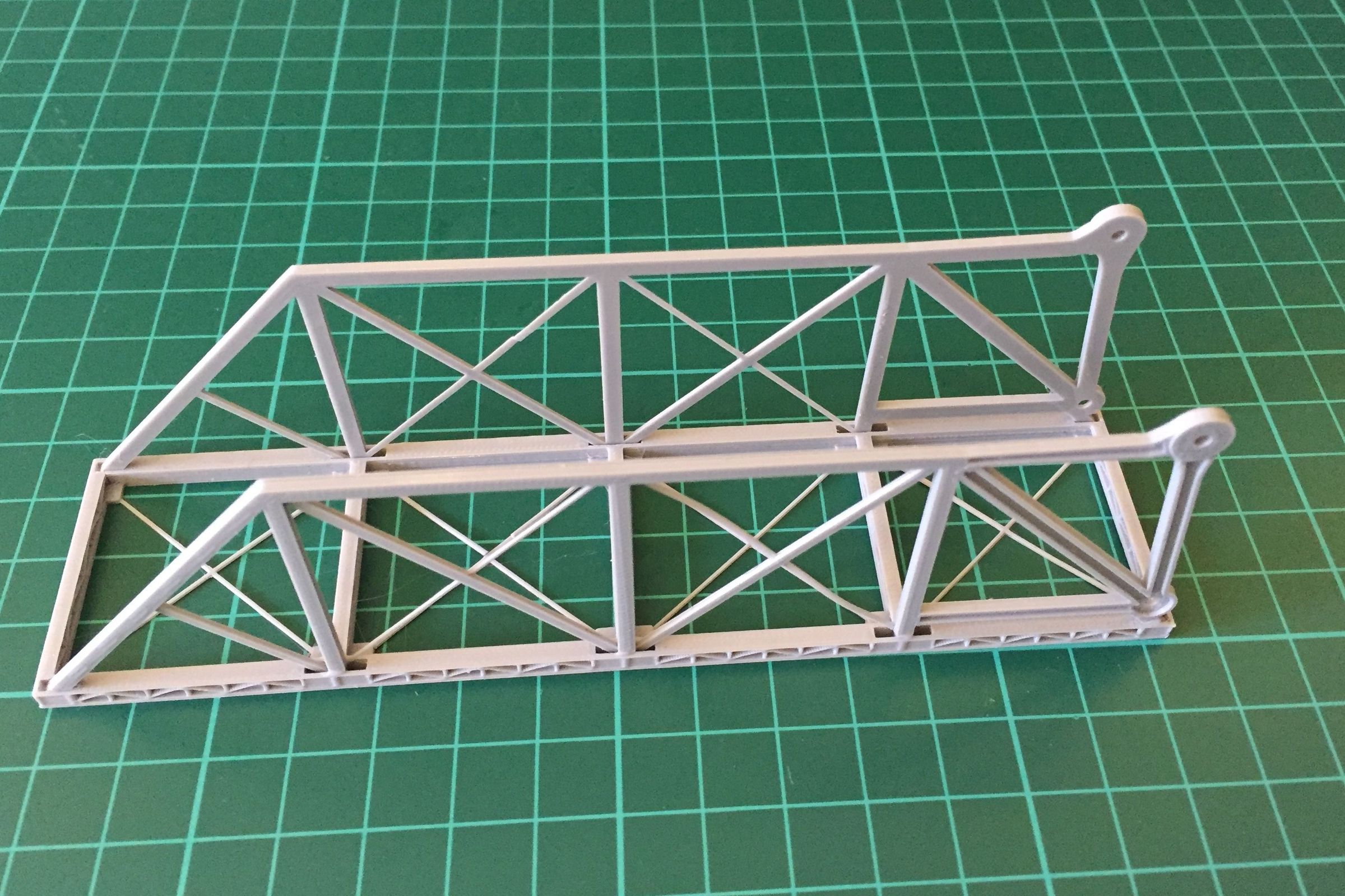 Building a 1:160 (N) Scale Model of a Girder Railroad Bridge : 8 Steps ...