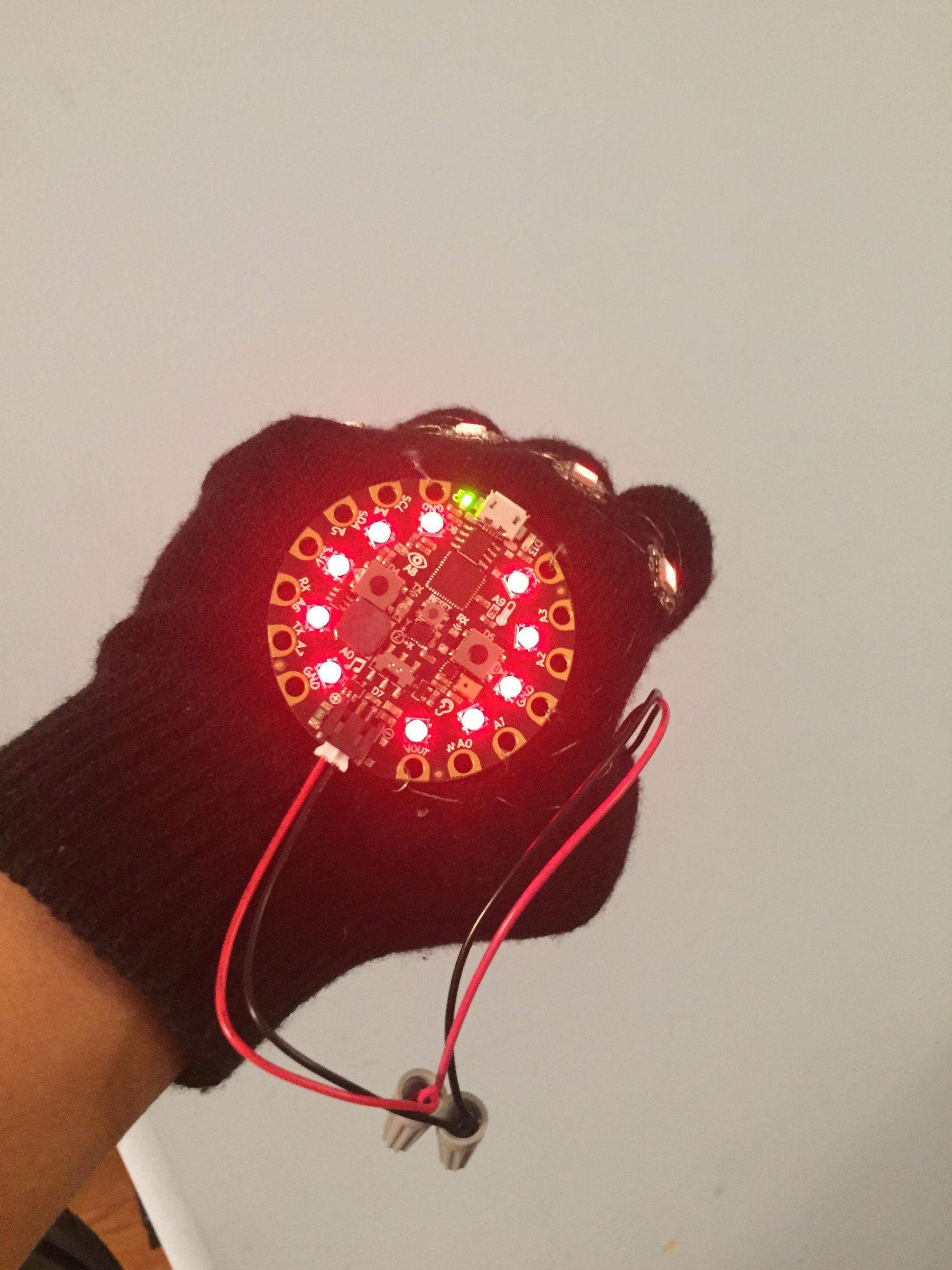 Interactive Assignment - Wearable LED Glove : 7 Steps - Instructables