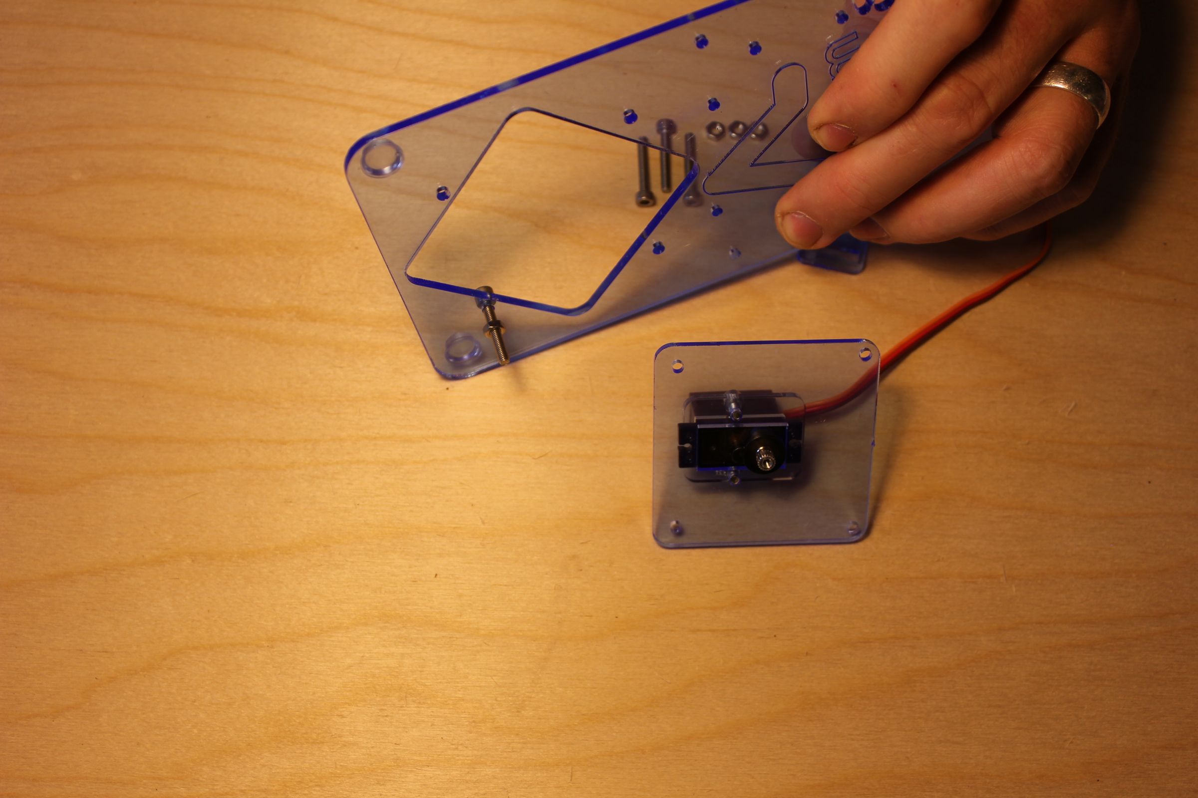 MeArm V1.1 - Tiny Open Source Robot Arm - Arduino, Raspberry Pi, Micro ...