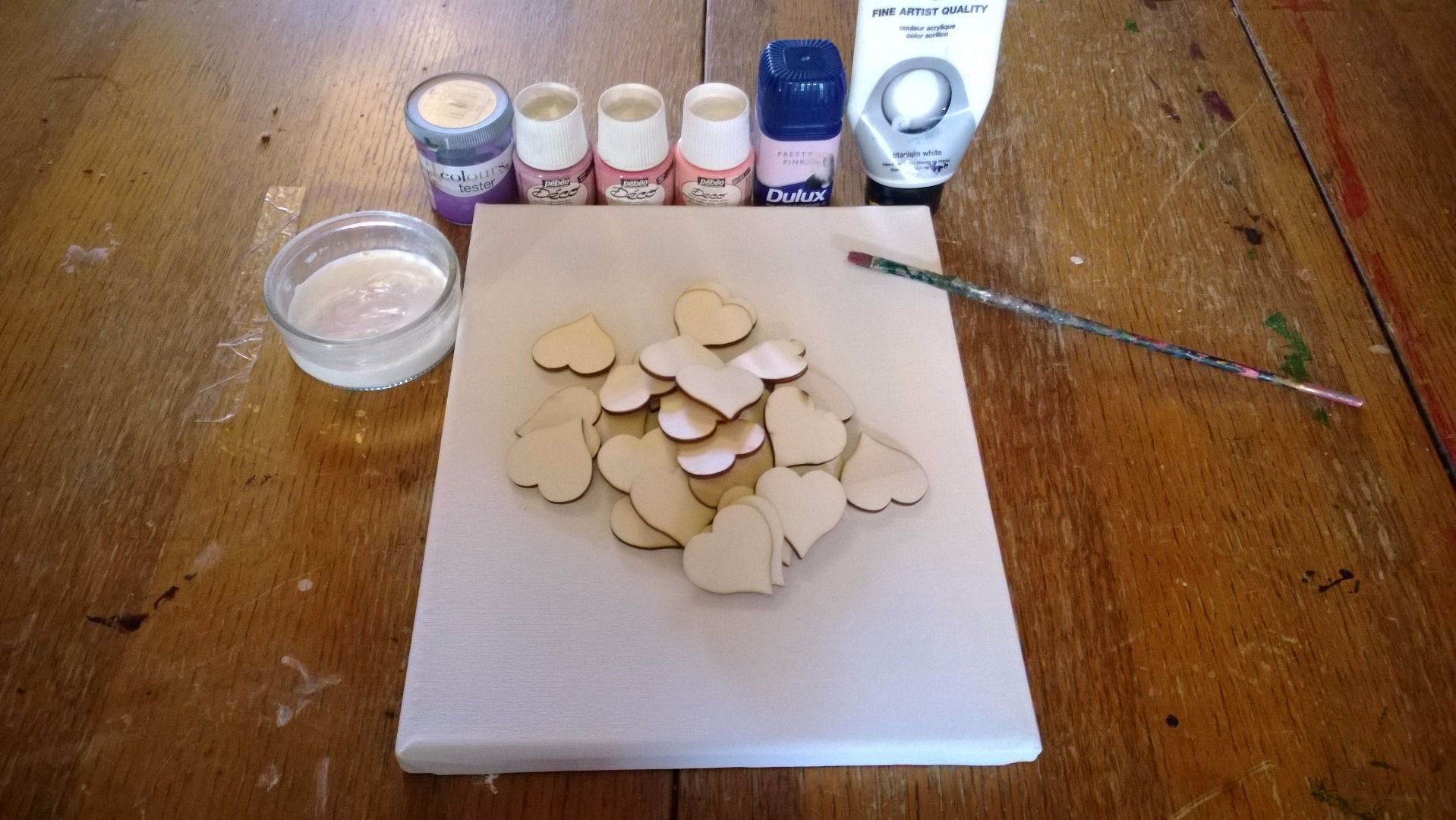 Laser Heart Canvas : 8 Steps - Instructables