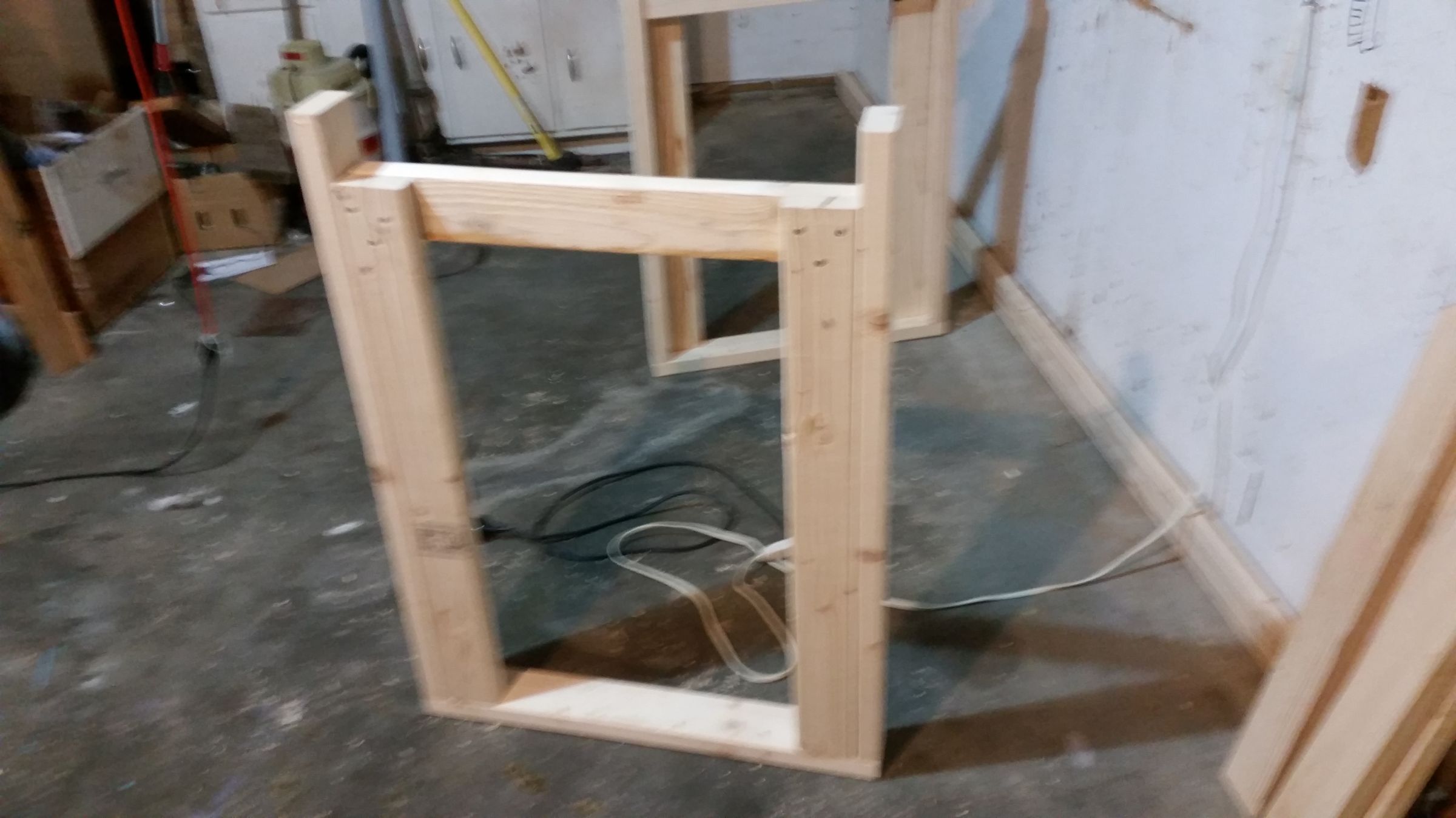 2x4 Work Bench With Nested Rolling Assembly Table : 10 Steps (with ...