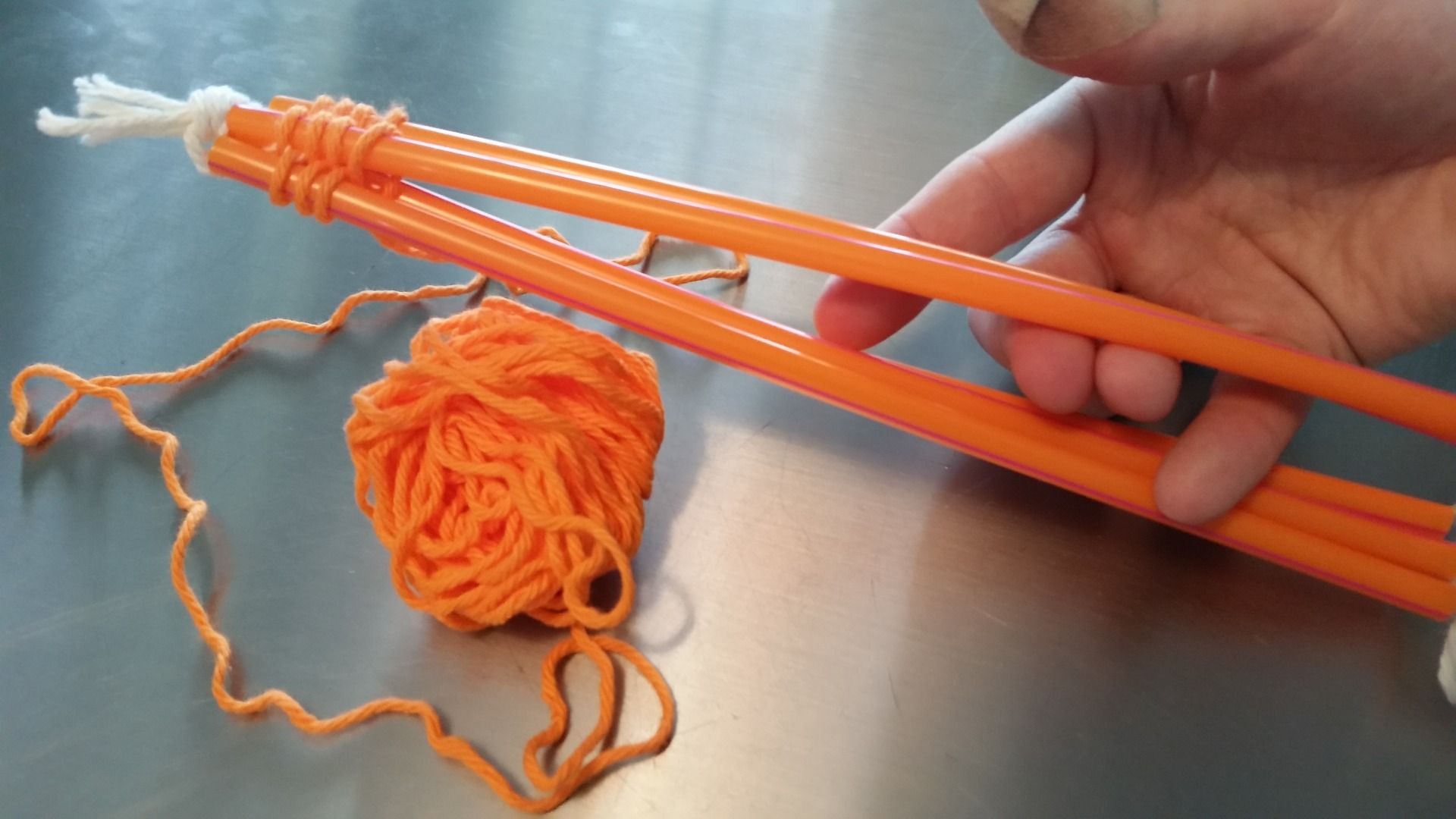 How to Make a Coffee Straw Micro Loom : 9 Steps (with Pictures ...
