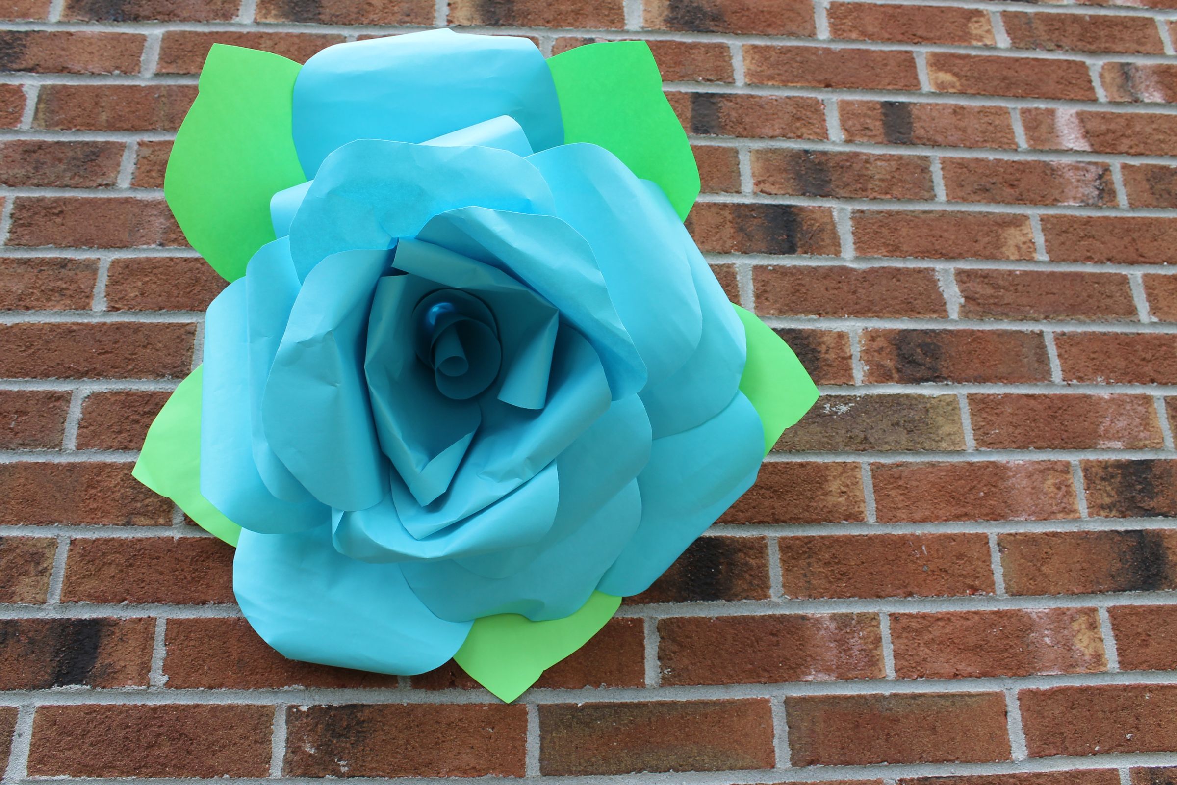 Giant DIY Paper ROSE Flowers! : 5 Steps (with Pictures) - Instructables
