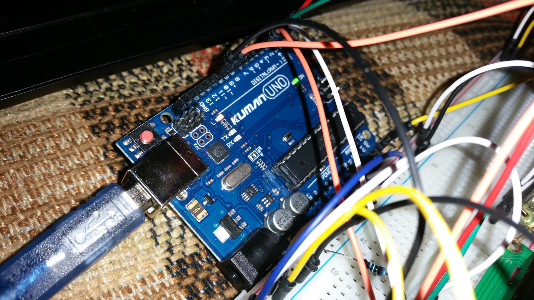Arduino Thermometer Lm35 Lcd 6 Steps With Pictures Instructables