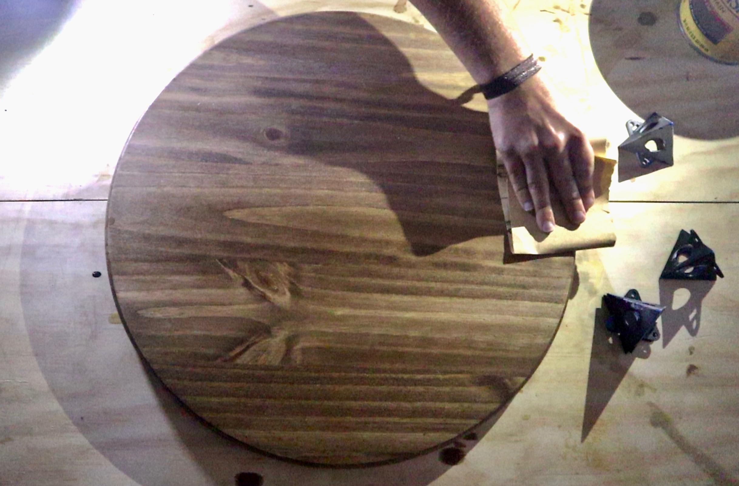 World Map End Table | Made With a Cricut! : 7 Steps (with Pictures ...