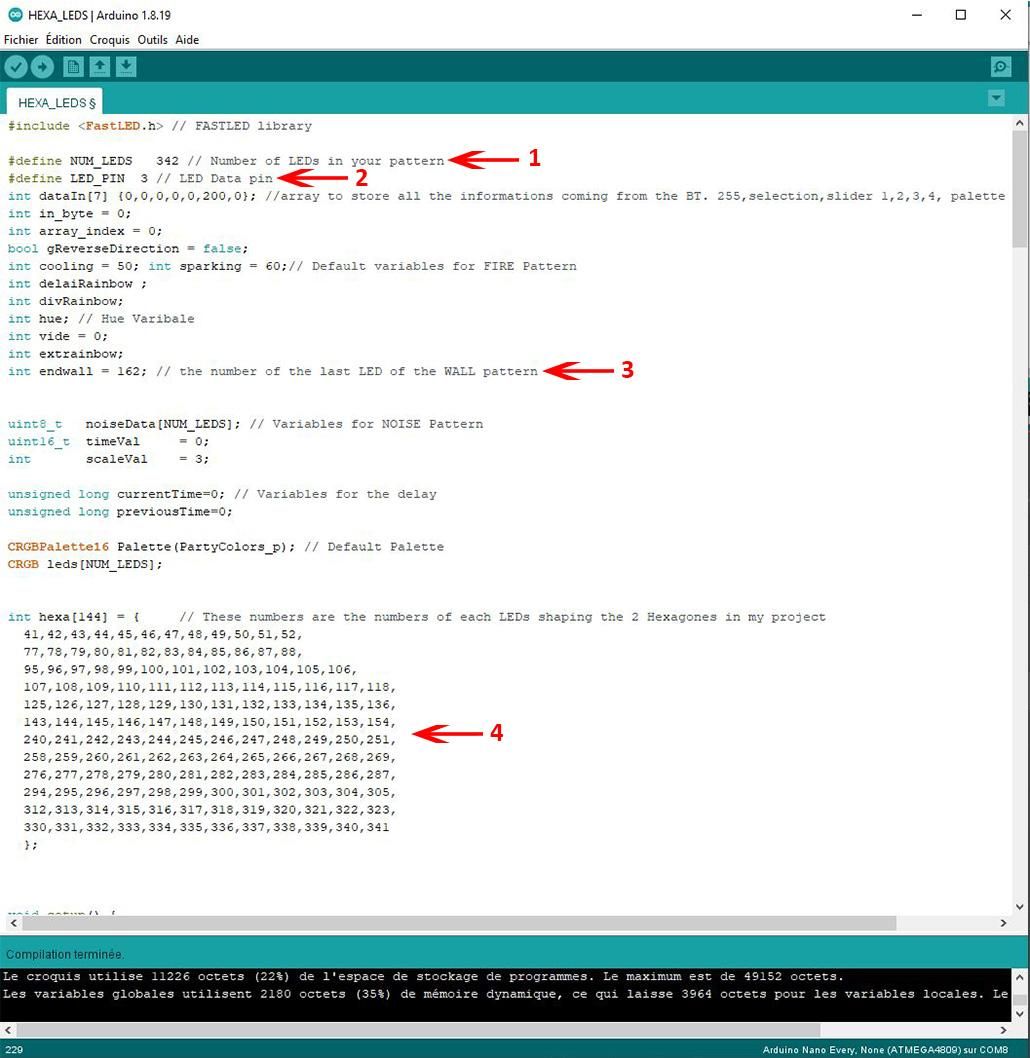 HEXA LEDs - Bluetooth Controlled Glowing Hexagons : 17 Steps (with ...