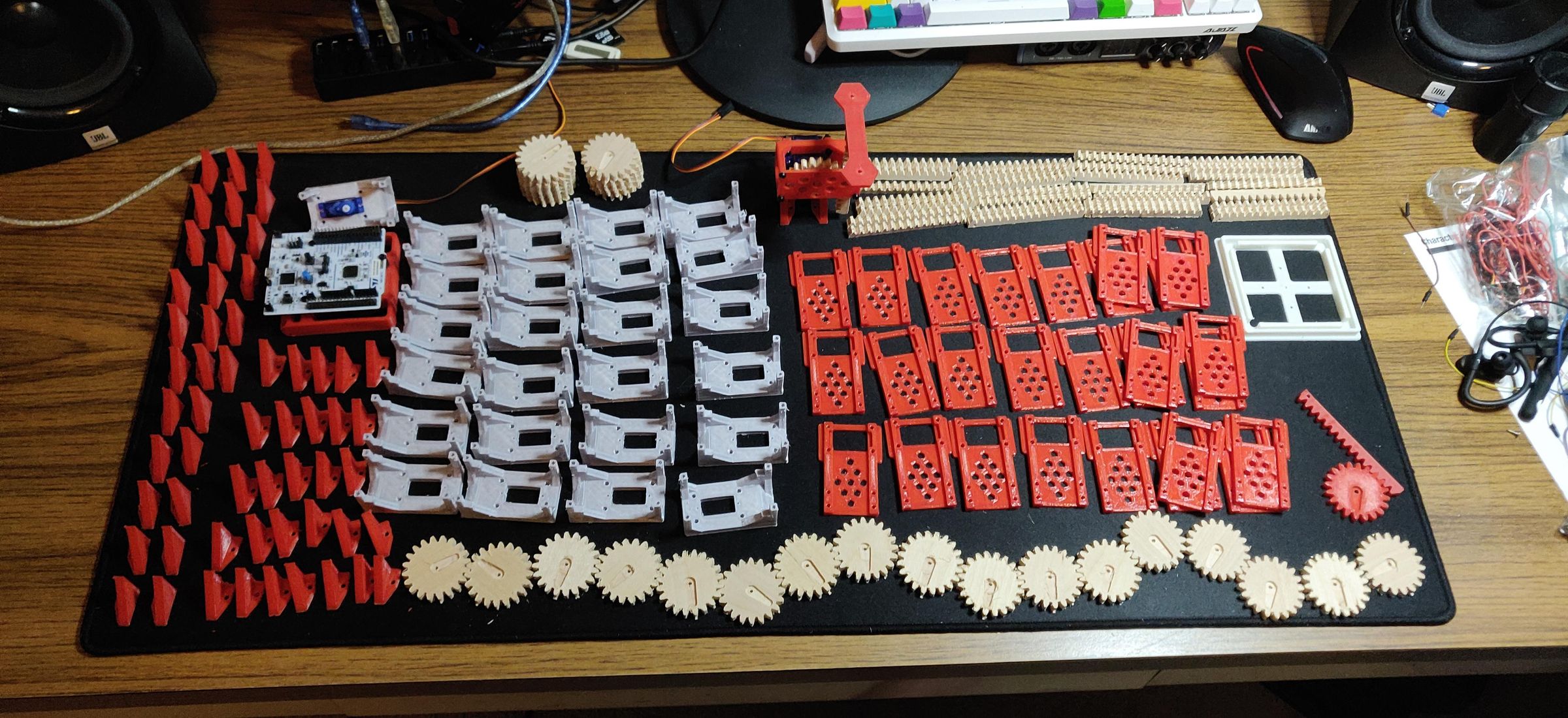 Kinetic Seven Segment Clock : 5 Steps (with Pictures) - Instructables