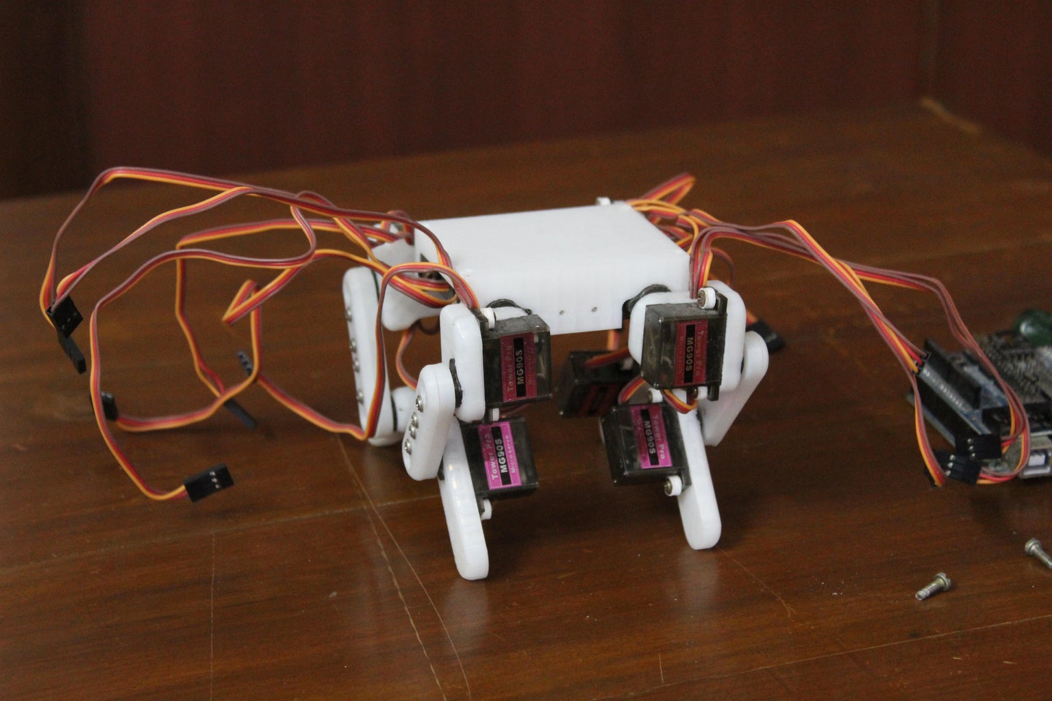 Arduino Powered Micro Quadruped 13 Steps With Pictures Instructables