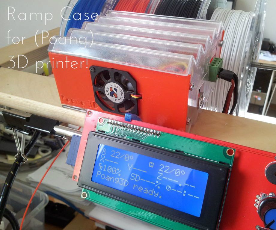 How to Recycle Ikea Brackets to Ramp 1.4 Case for 3D Printer! : 4 Steps ...