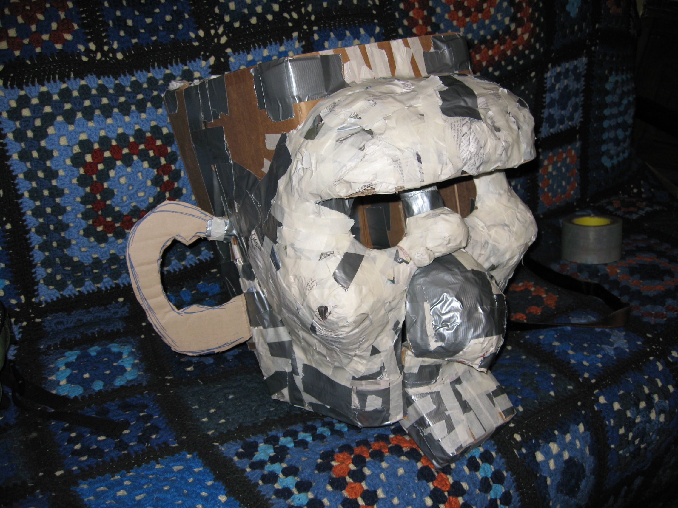 Giant Mask: Fang! : 3 Steps - Instructables