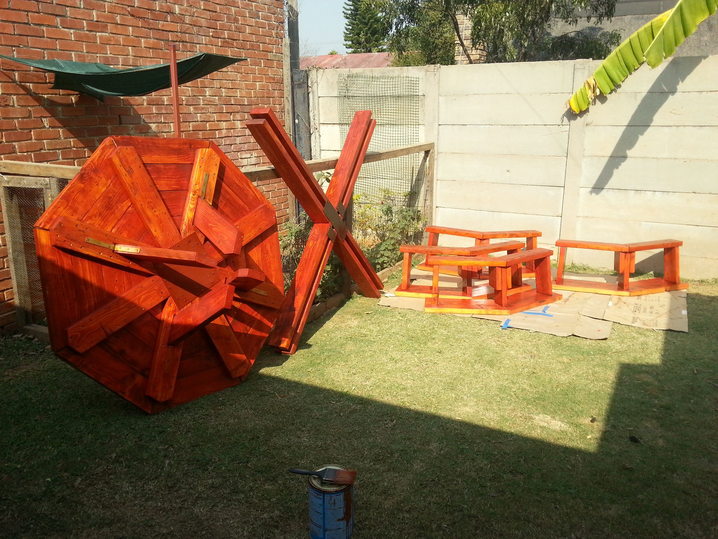 Octagonal Party Bench : 7 Steps (with Pictures) - Instructables