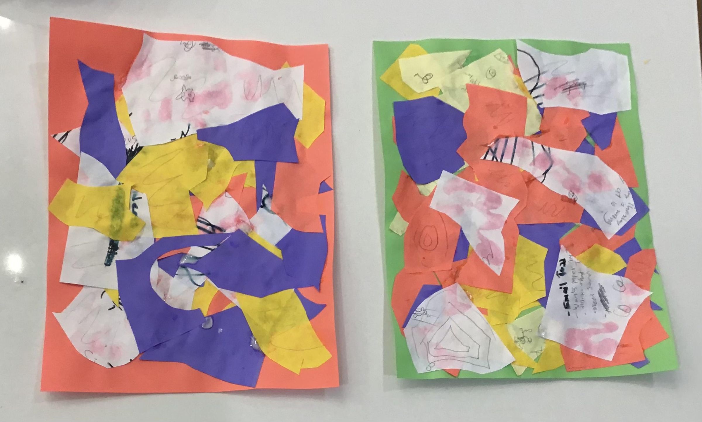 Paper Scrap Collages : 7 Steps - Instructables