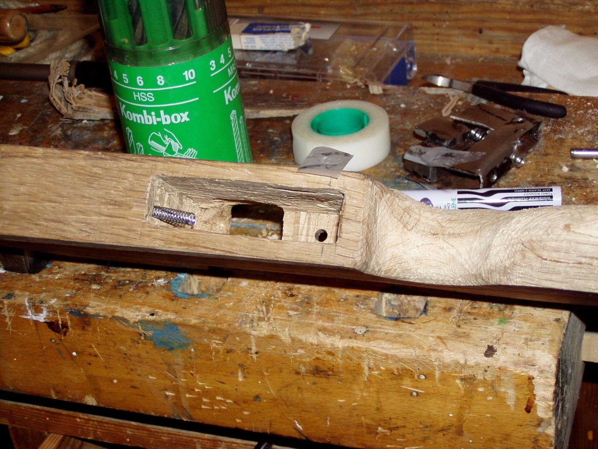 Crossbow With Wooden Stock and Rattan Bow : 5 Steps (with Pictures ...