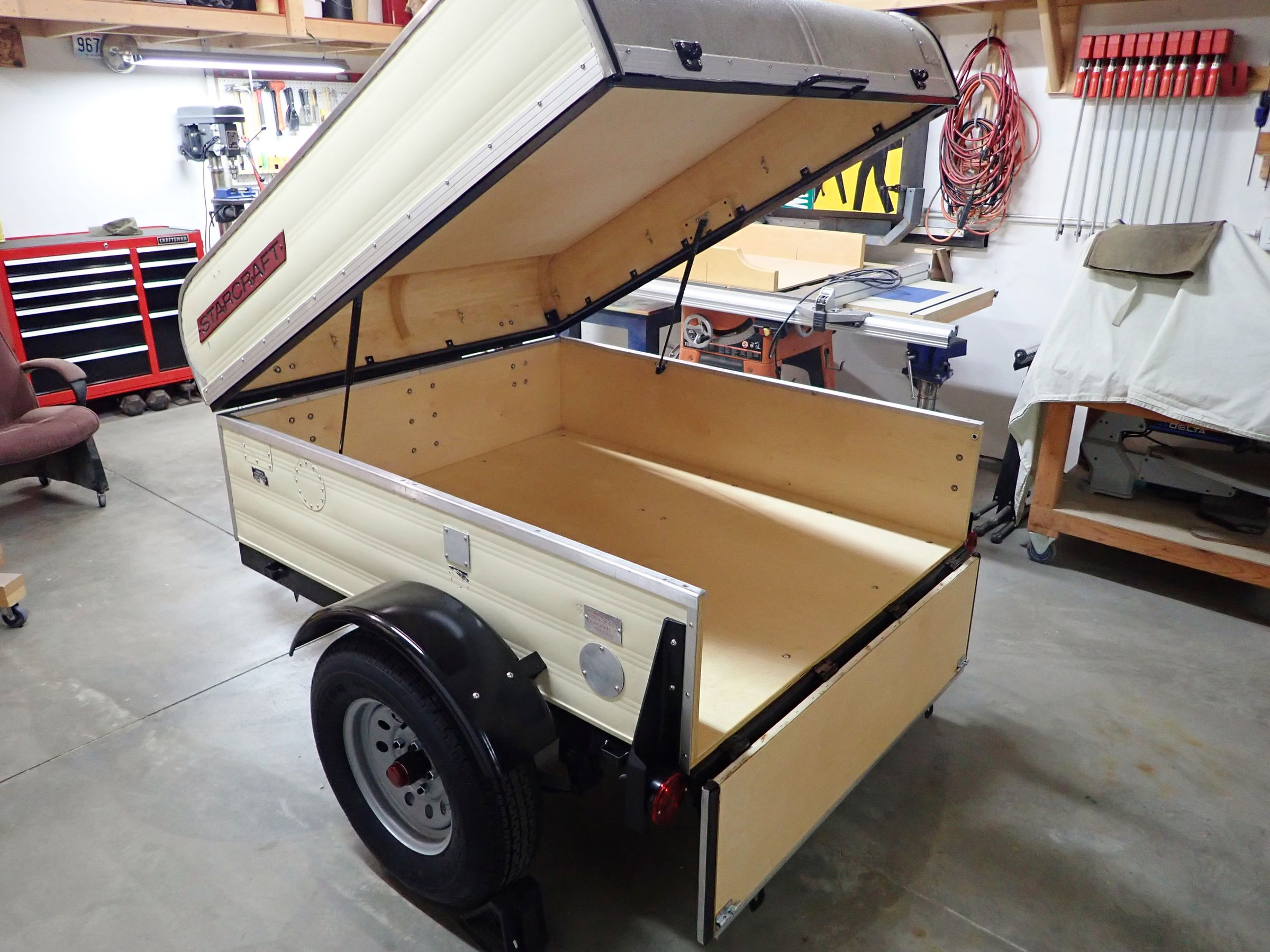 Retro-Style Camping Gear Trailer : 8 Steps (with Pictures) - Instructables