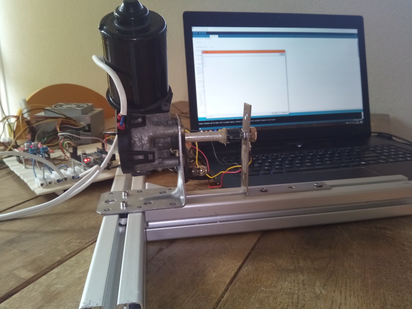 Wiper Motor And Arduino Mega Servo 4 Steps With Pictures Instructables