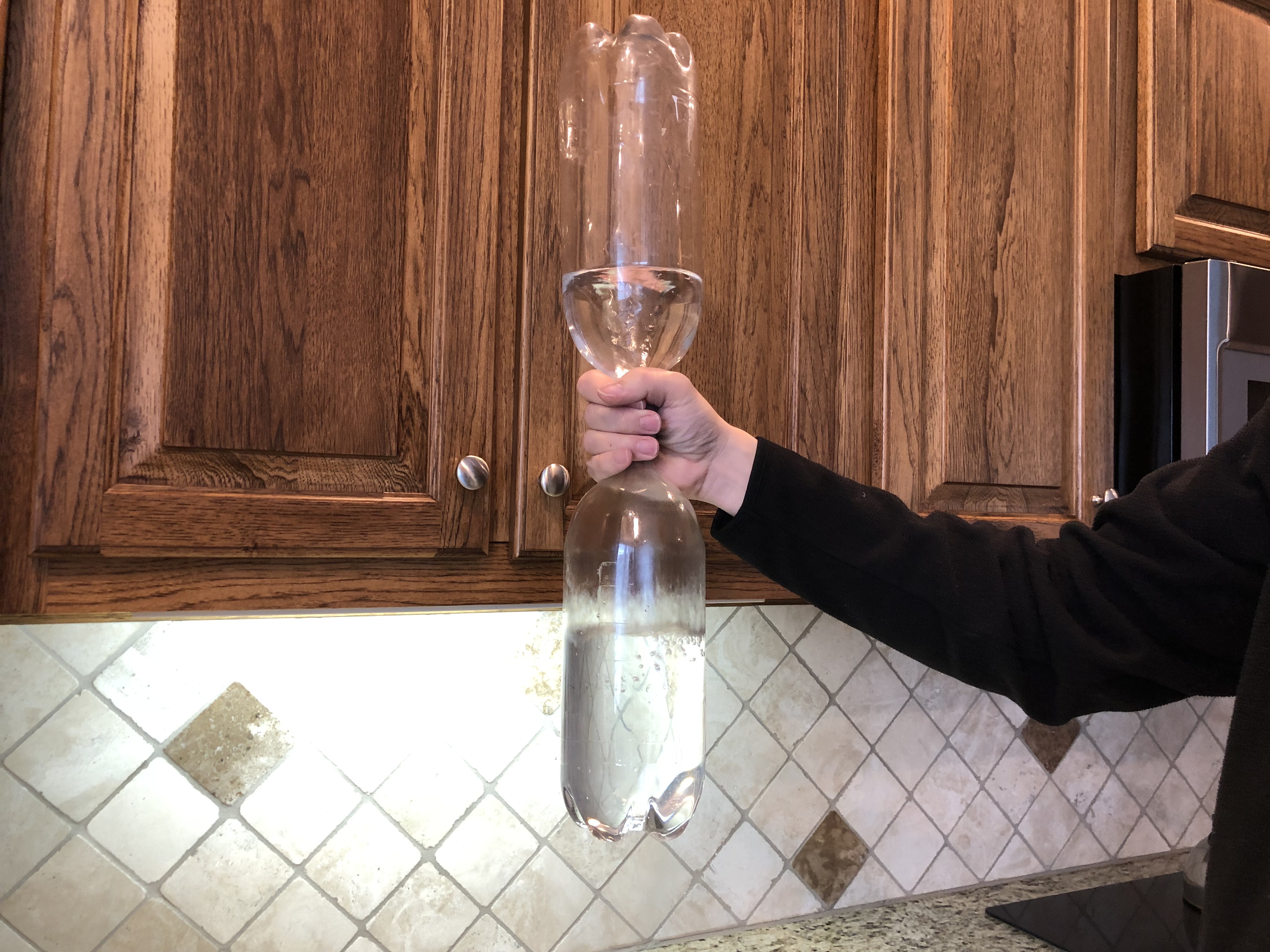 Water Vortex In A Bottle