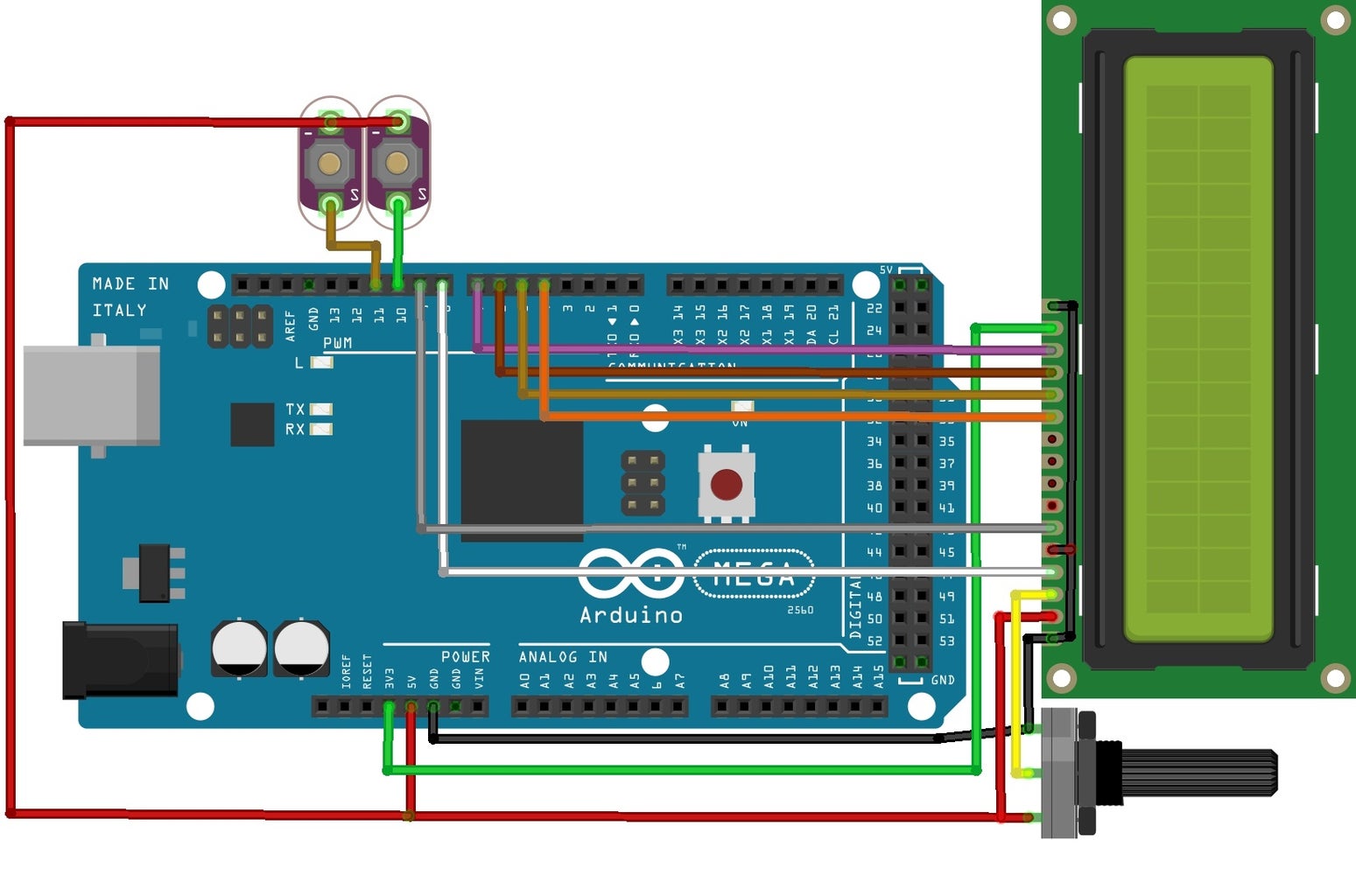 12 Hour Digital Clock Using Arduino 3 Steps Instructables