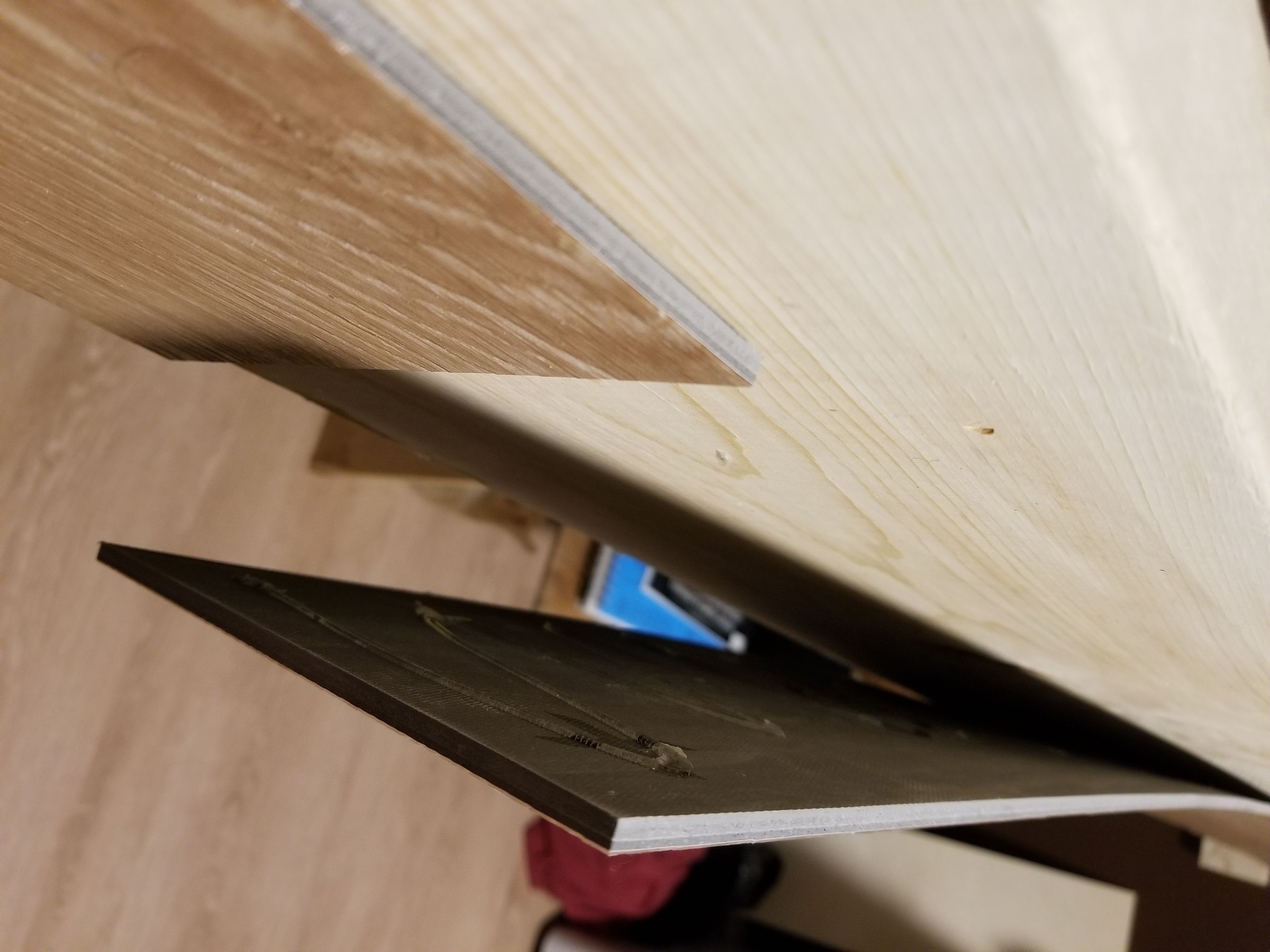 Removable Countertop in a Bedroom Art Studio (Three 2x10 Design) : 9 ...