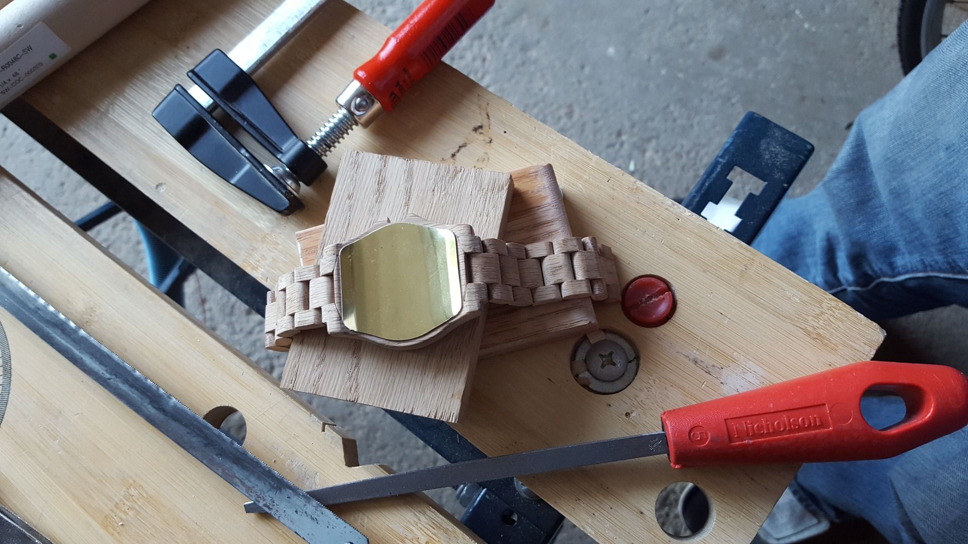 Homemade Wooden Watch (From Scratch) : 18 Steps (with Pictures ...