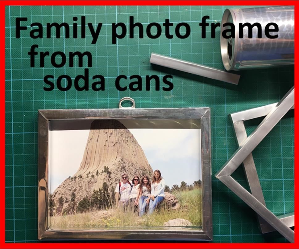 Family Photo Frame From Soda Cans : 7 Steps (with Pictures) - Instructables