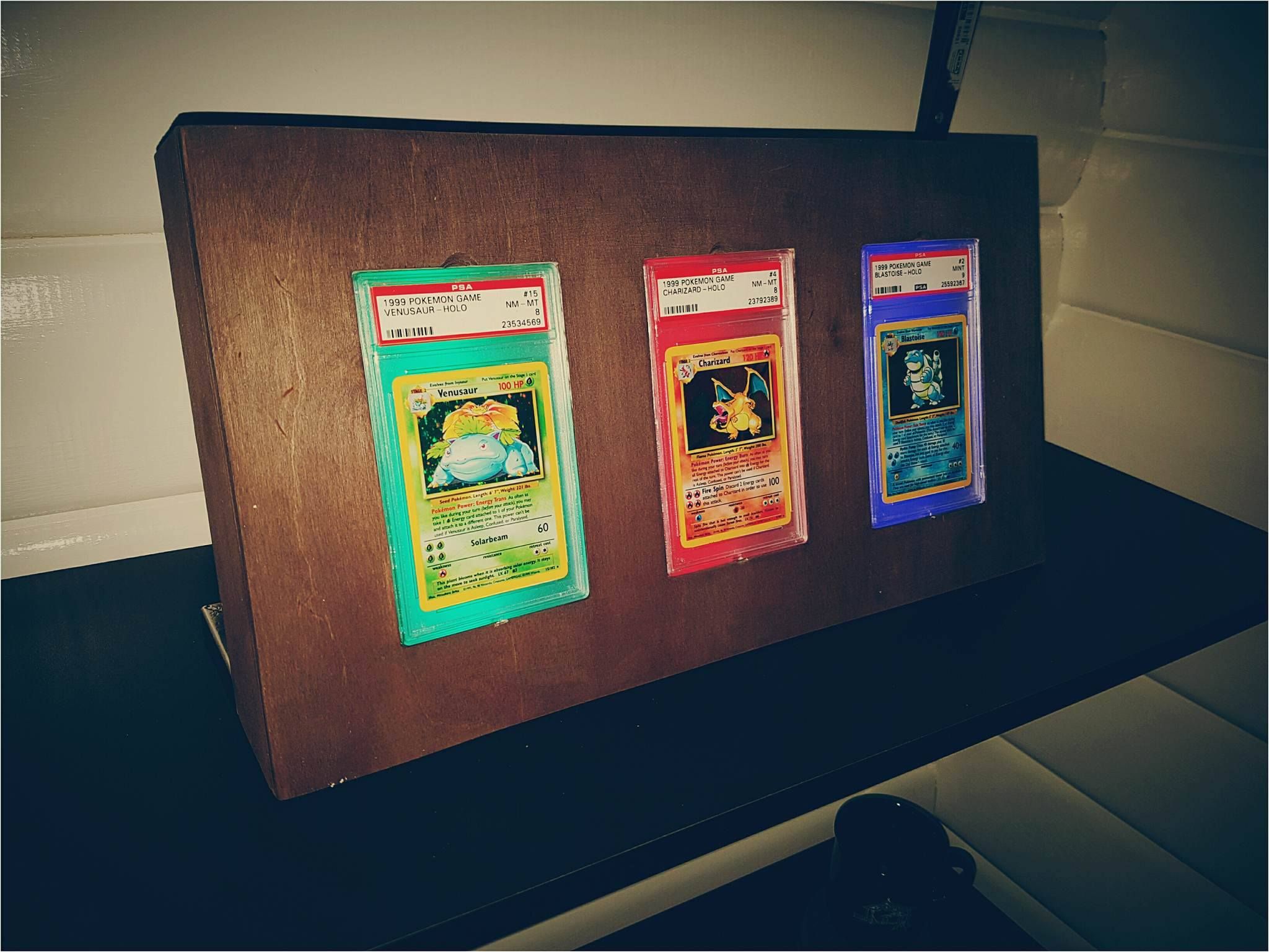 DIY Pokémon PSA Card Stand With RGB Light From Arduino : 8 Steps (with ...