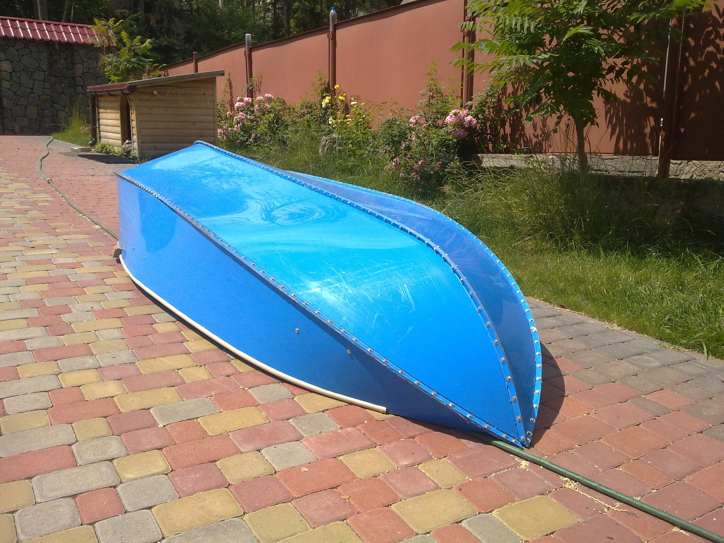 Construction Folding Boats From Polypropylene Sheet : 8 Steps ...