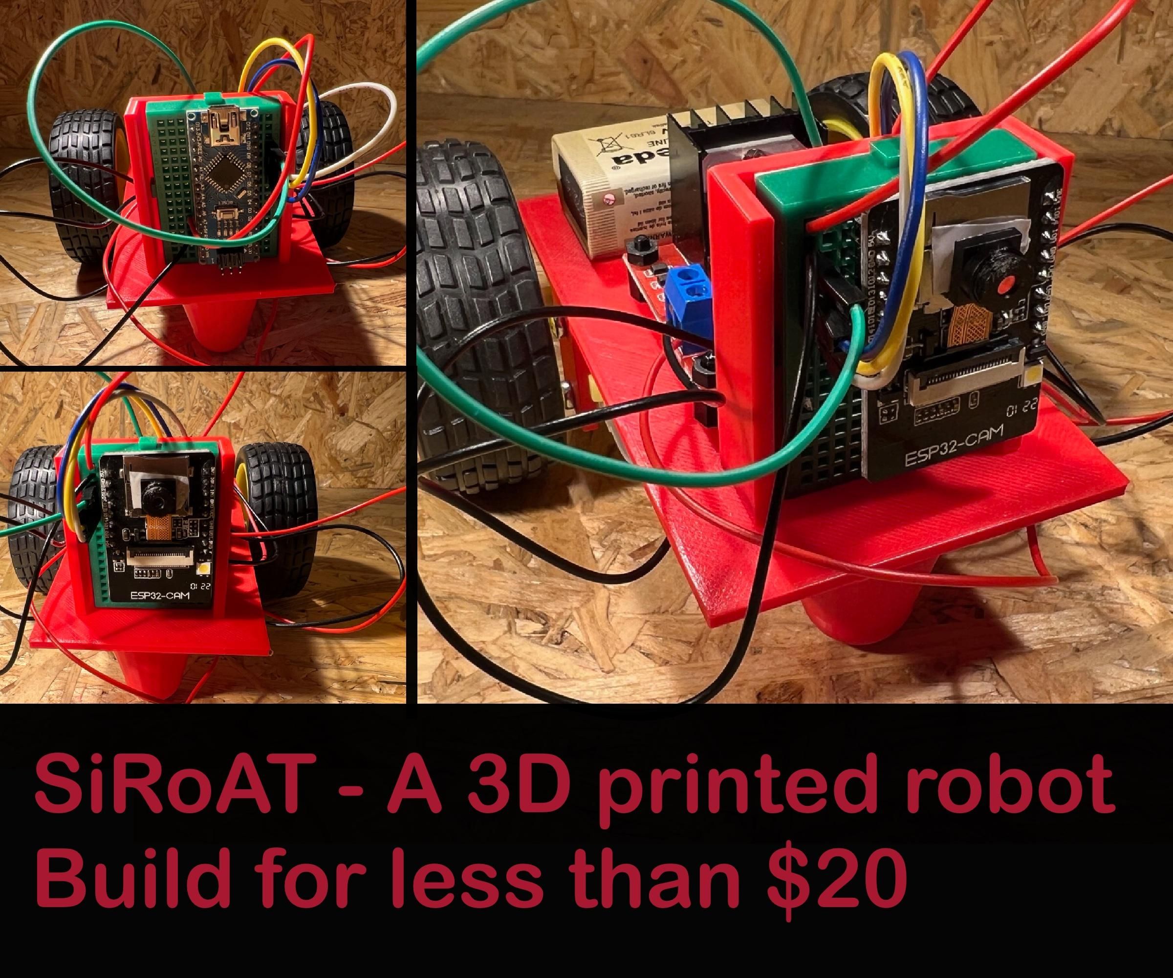 SiRoAT - a Robot for 5 Volt Microcontrollers : 8 Steps (with Pictures ...