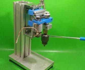 DIY Drill Press Table Homemade Bench Drilling Wood Tools Machine ...