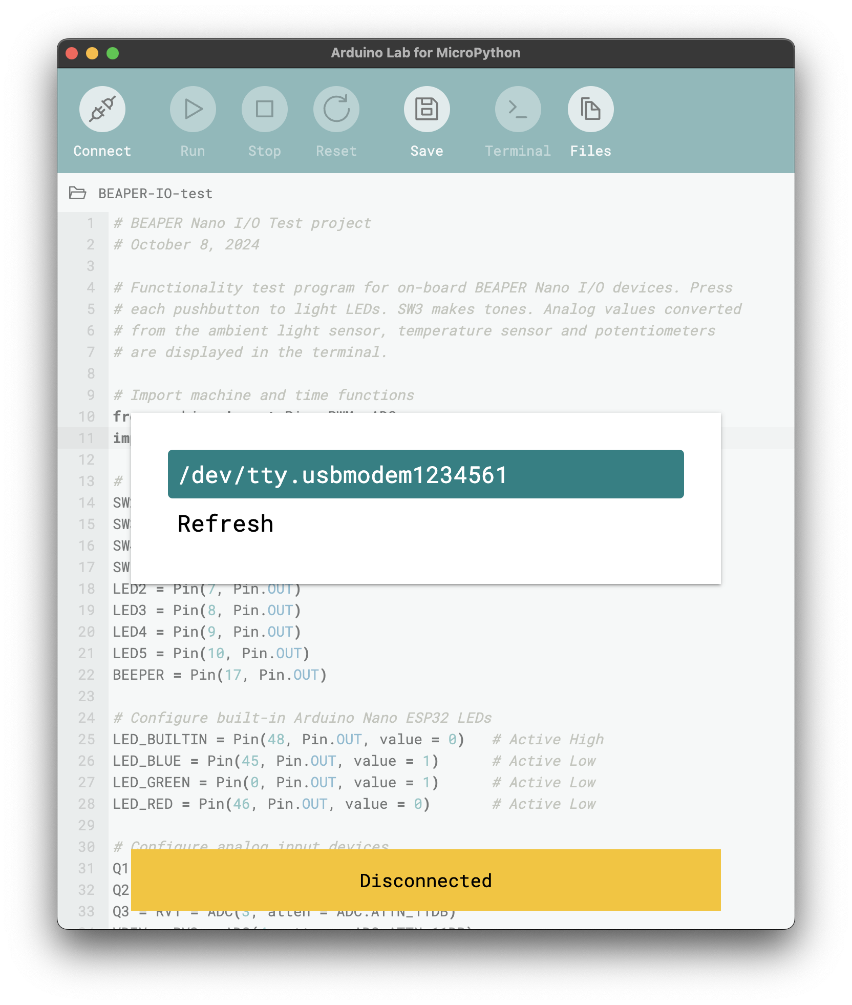 BEAPER Nano: the Beginner Electronics and Programming Educational Robot ...