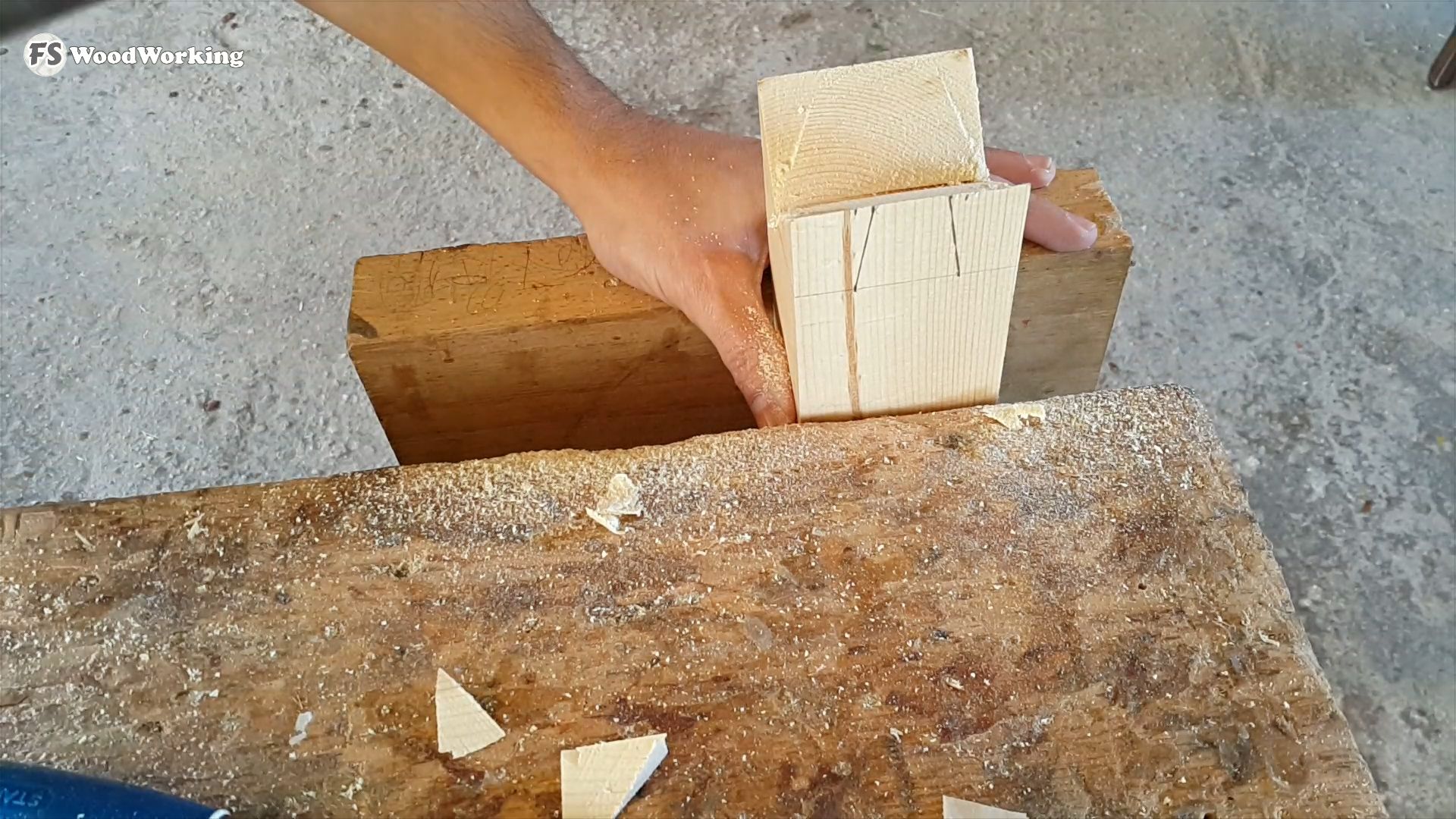 Impossible Joint (Osaka Castle-Otemon Gate's Pillar Splice) : 5 Steps ...