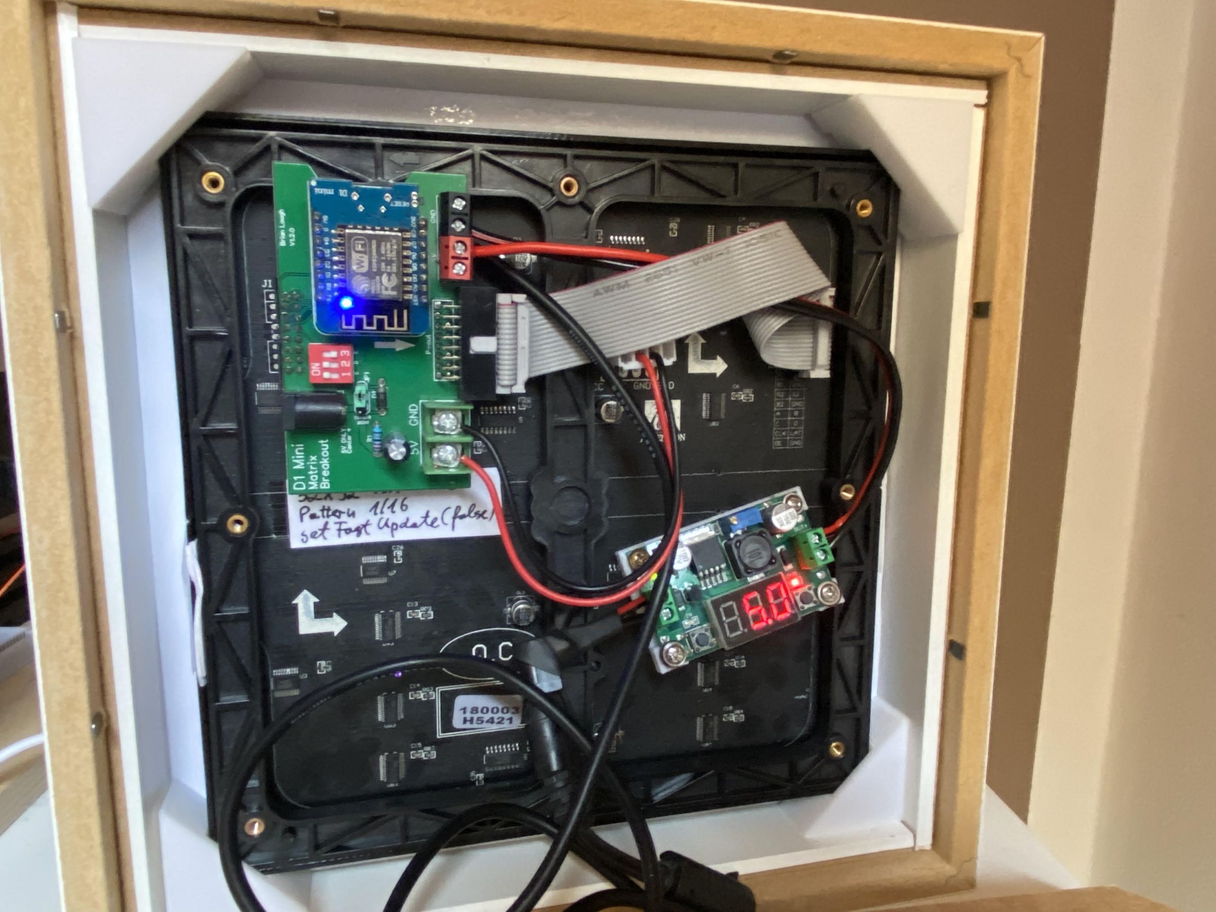 Tetris Time Clock on a RGB Matrix With ESP8266 : 6 Steps - Instructables