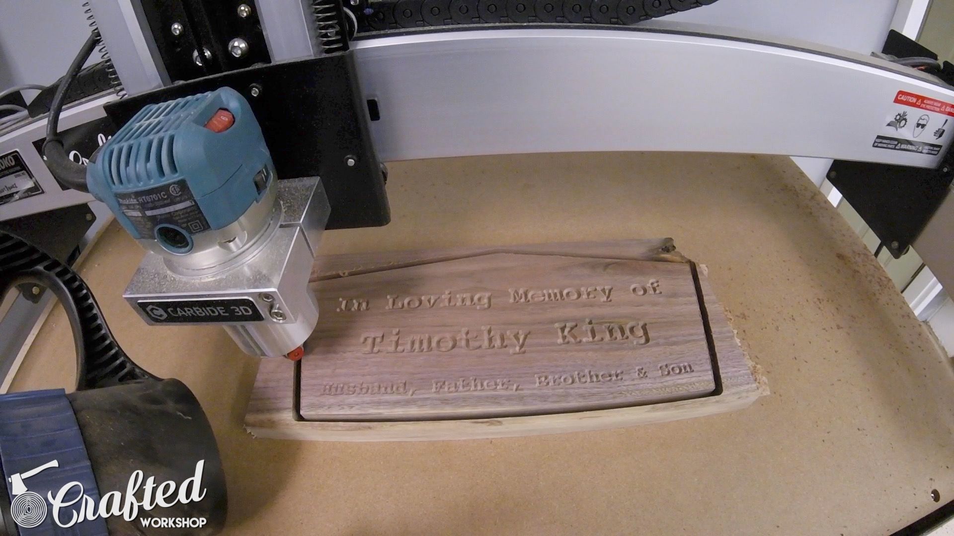 Making a Simple CNC Sign (CNC Project for Beginners) : 6 Steps (with ...