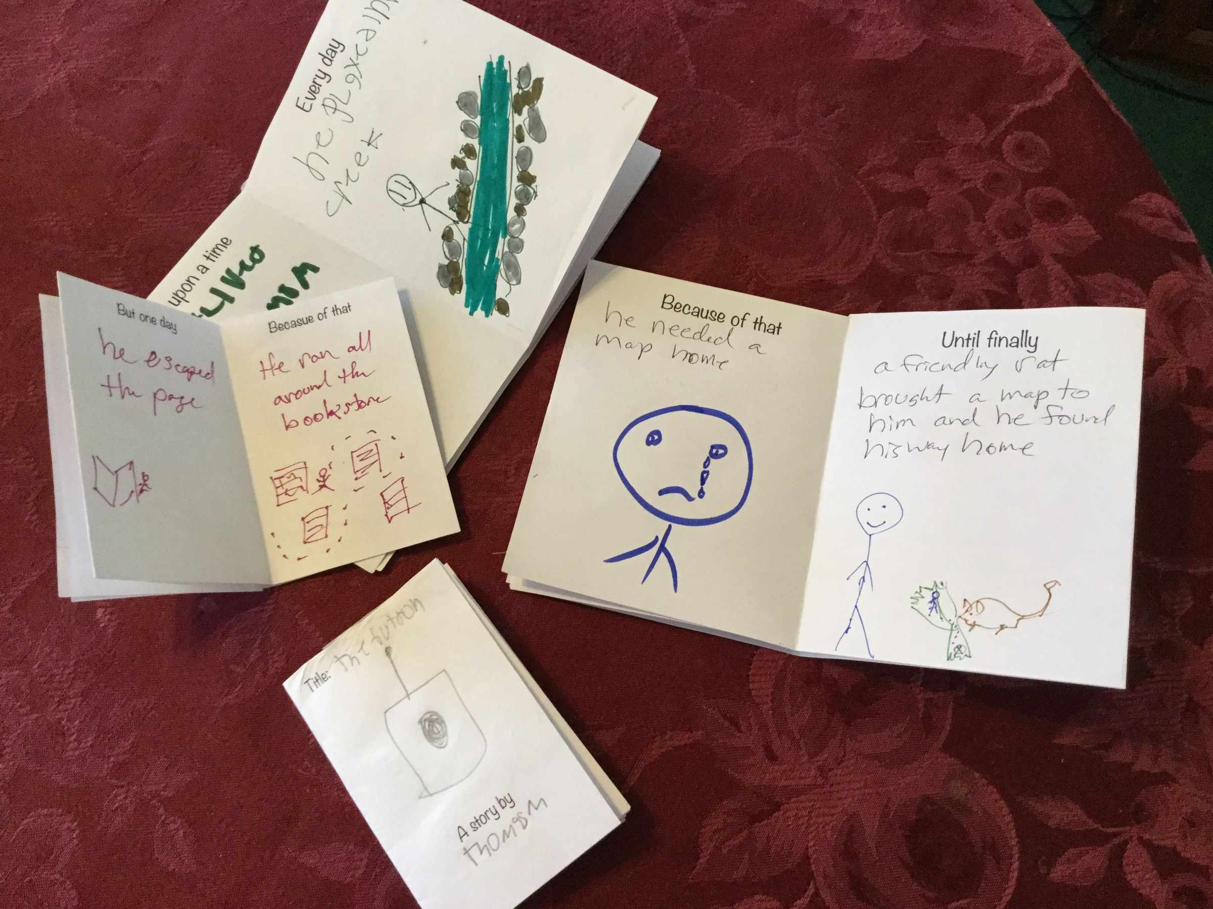 Easy Eight Page Story Book (even If You Have Writer's Block) (with ...