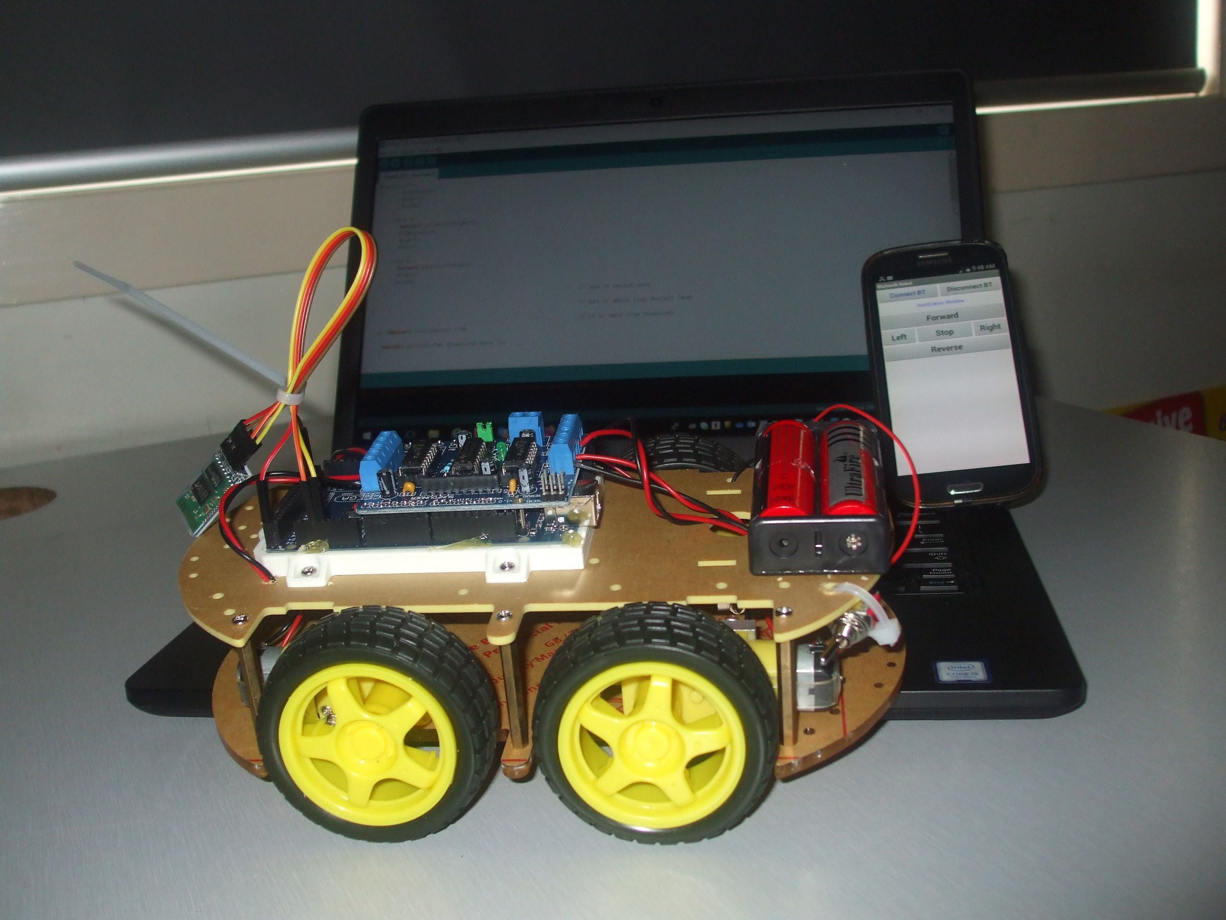 Build a Bluetooth Robot W/ Arduino & MIT App Inventor : 9 Steps (with ...