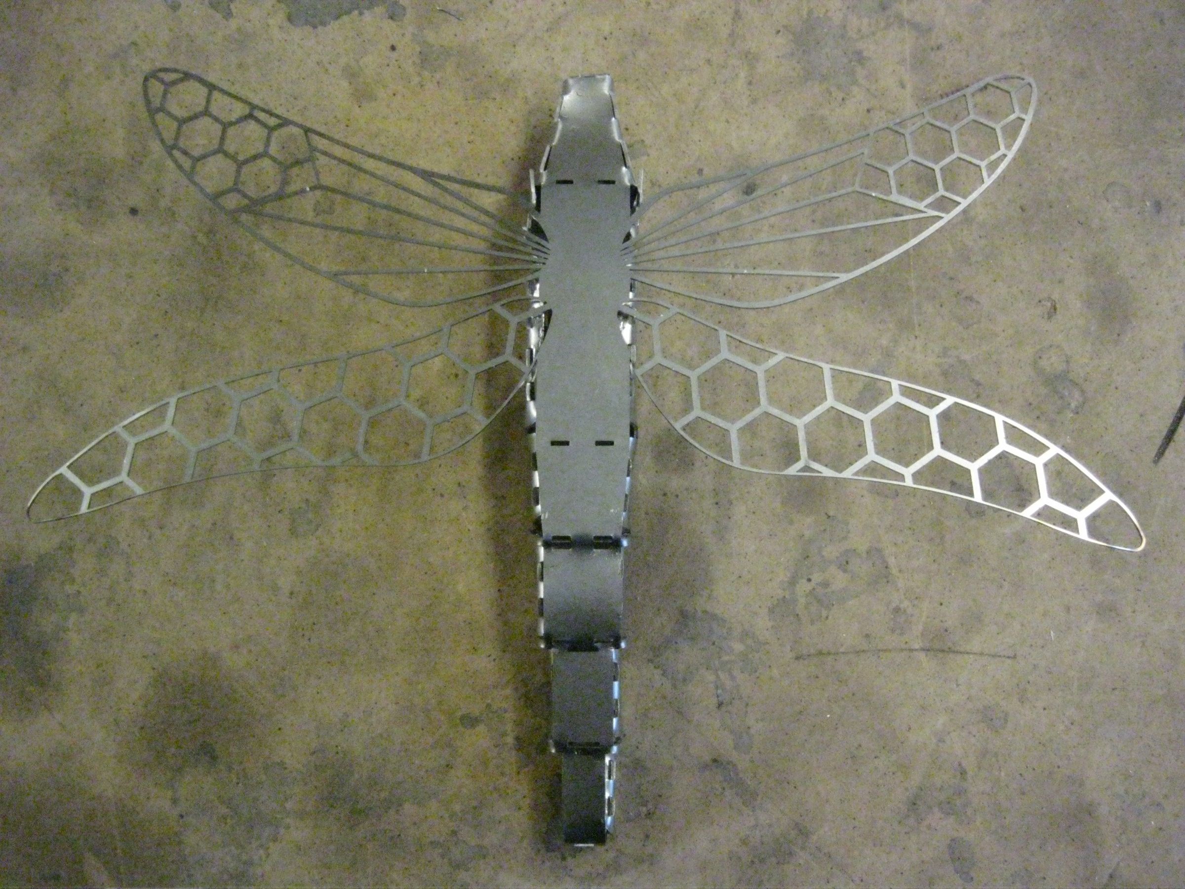 Dragonfly 3D Fold-up : 3 Steps (with Pictures) - Instructables