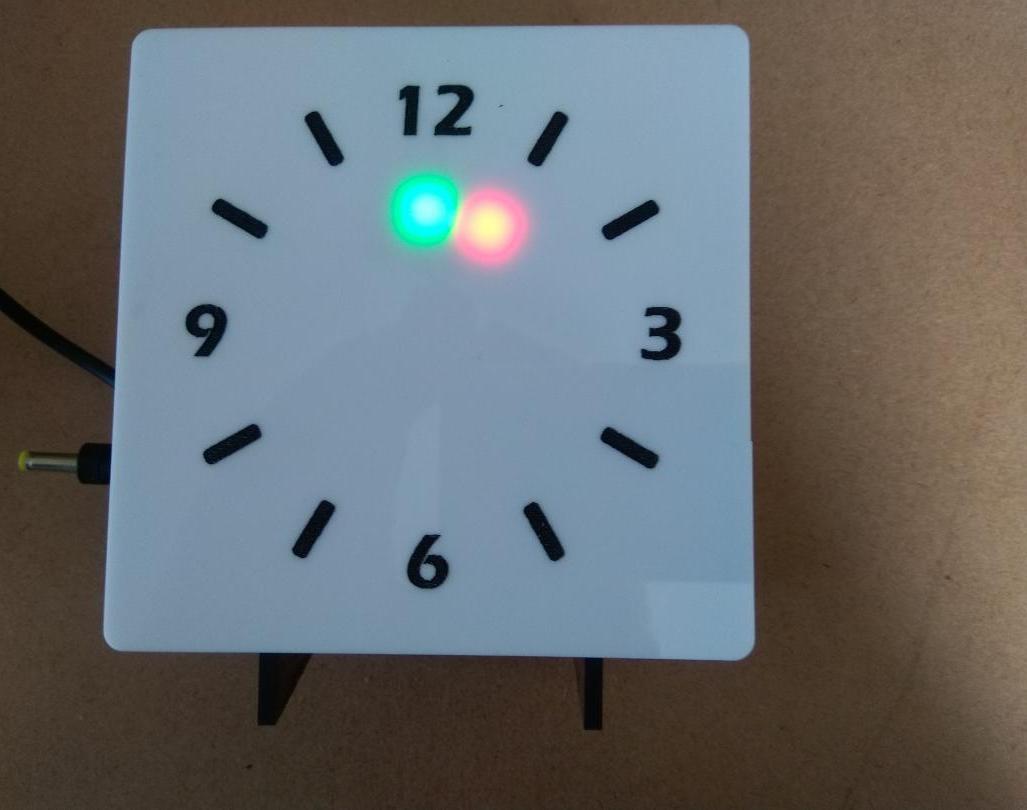 Simple Wi-Fi Connected Clock With Neo Pixel LED. : 5 Steps - Instructables