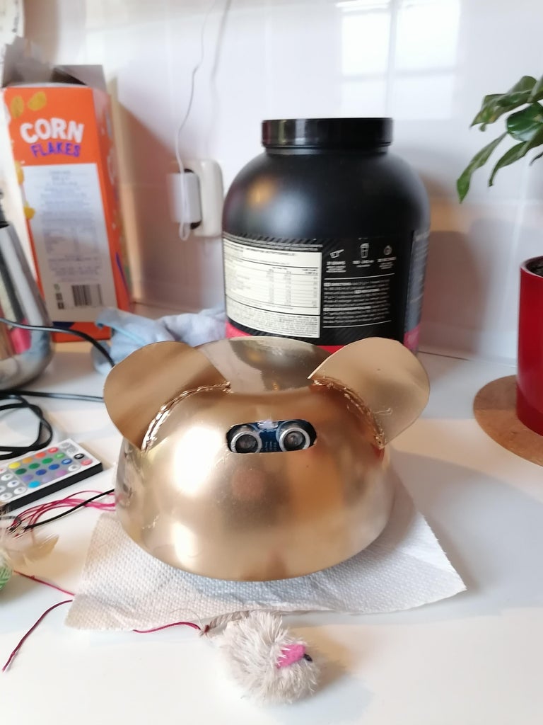 Making A Custom Cat Toy Using Arduino Uno And A Metal Bowl 6 Steps With Pictures Instructables