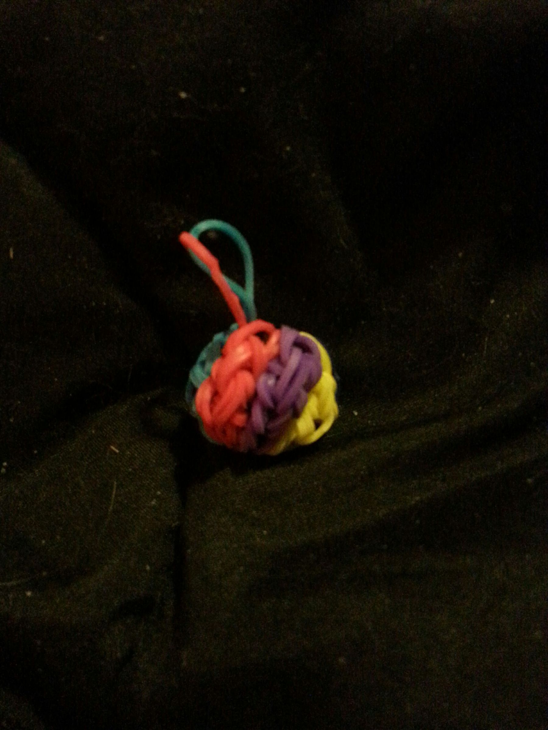 Rainbow Pom Pom Charm : 8 Steps (with Pictures) - Instructables
