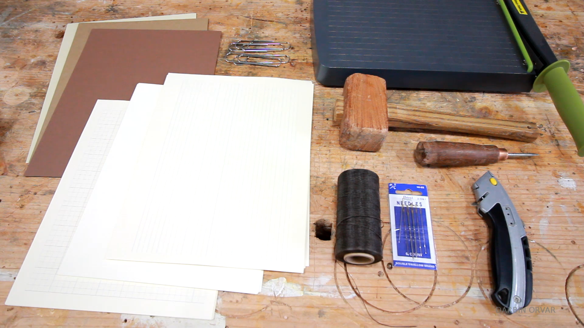 DIY Midori Style Traveler's Notebook : 10 Steps (with Pictures ...