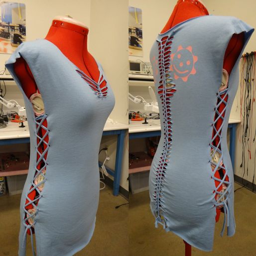DIY T-shirt Design: Lace Up Sides - No Sew : 5 Steps - Instructables