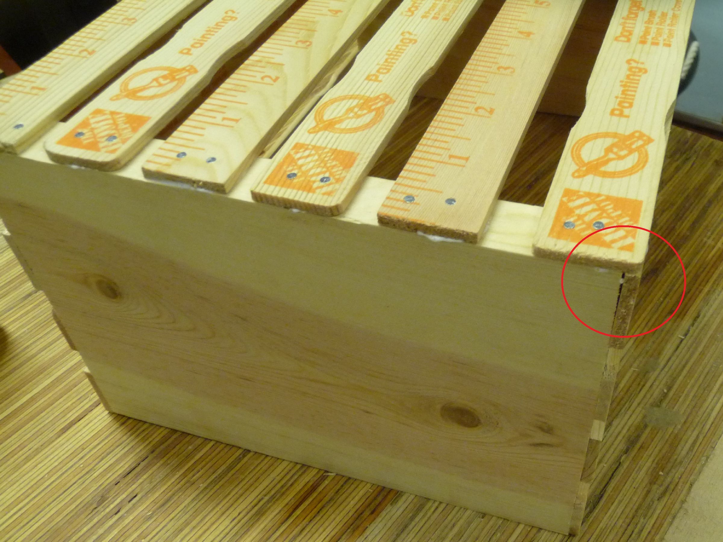 Paint Stick Crate : 6 Steps (with Pictures) - Instructables