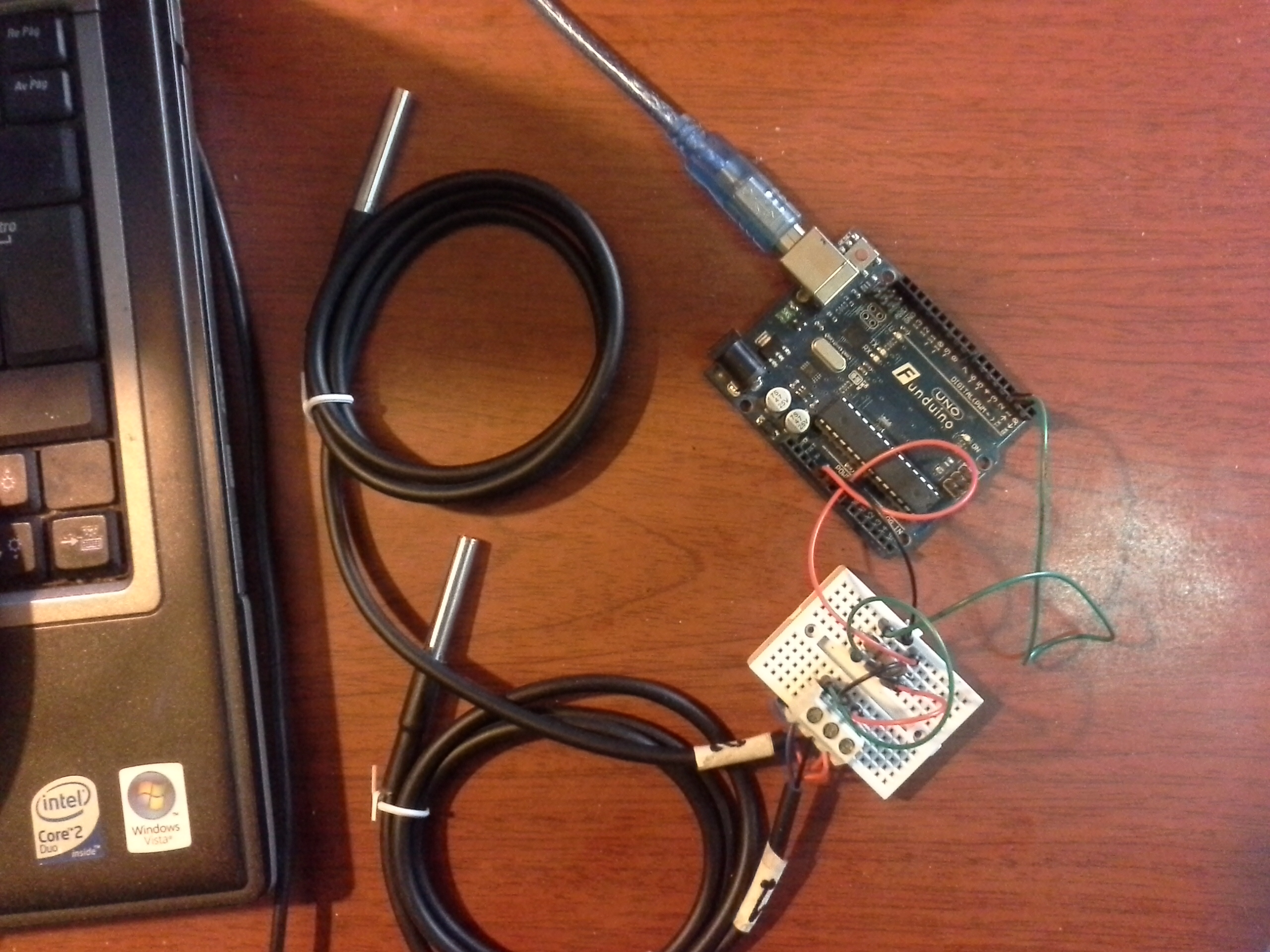 Arduino Data Logger With 2 DS18B20 and Sample Rate Control : 5 Steps ...
