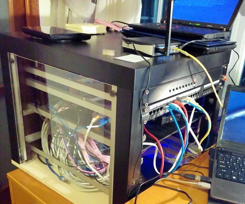 19 Inch Communication Rack, IKEA Lack : 8 Steps (with Pictures ...