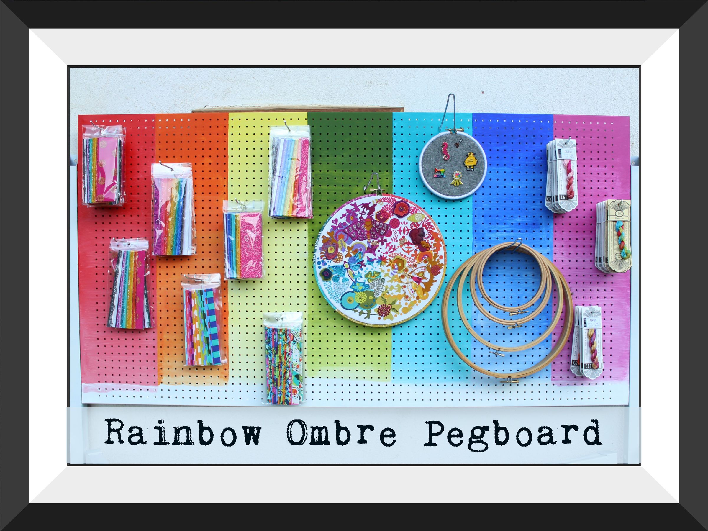 Painted Ombre Pegboard : 4 Steps (with Pictures) - Instructables