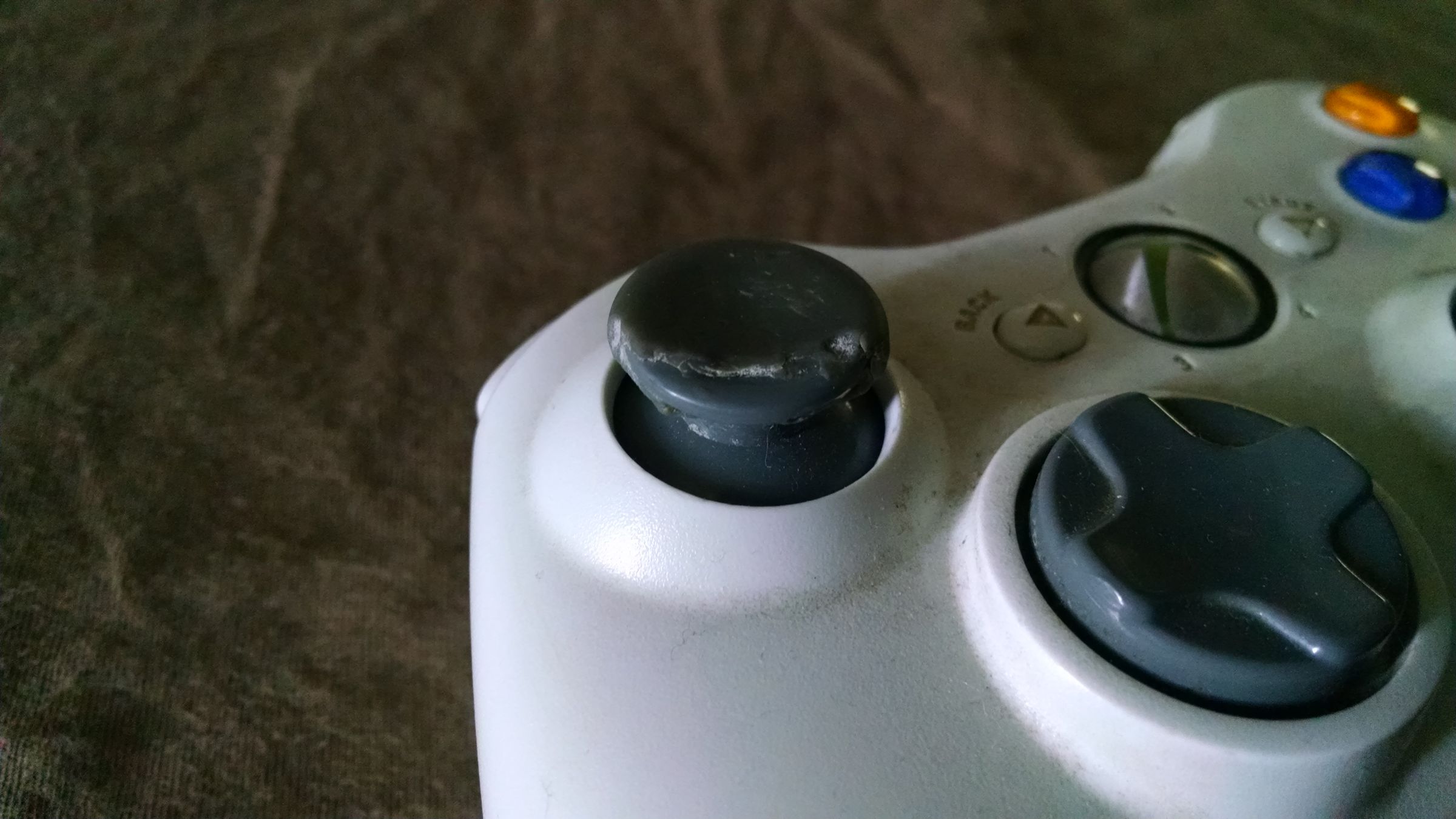 Fixing a Controller Thumbpad With Sugru : 4 Steps - Instructables