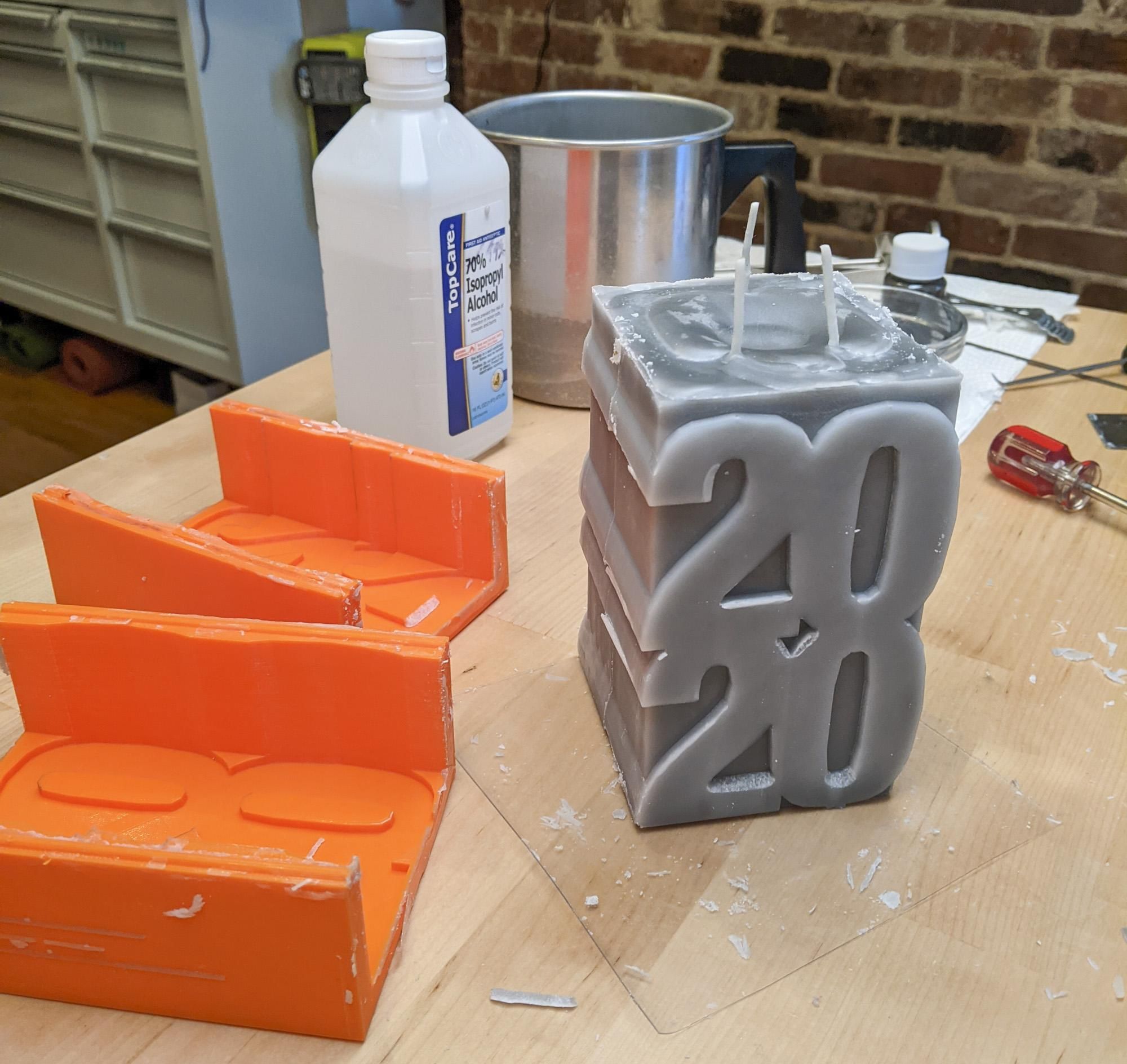 3D Printed Candle Mold : 6 Steps (with Pictures) - Instructables