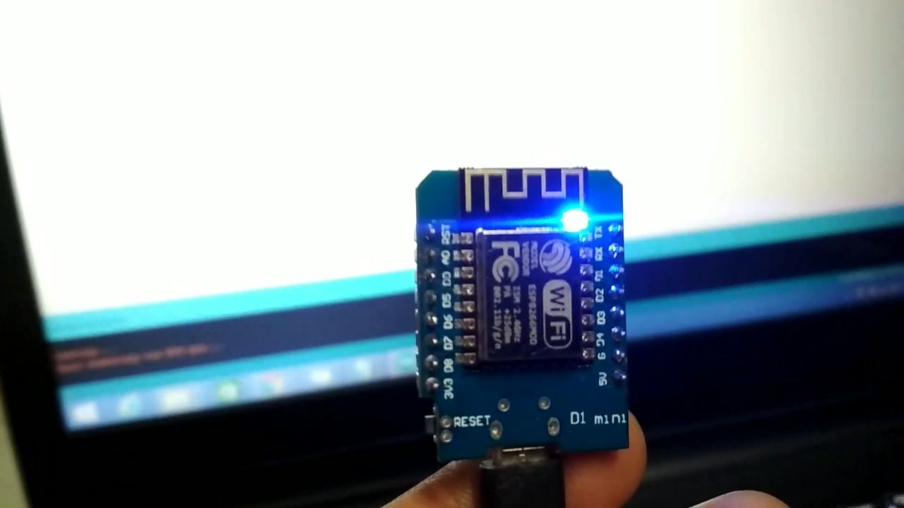 Nodemcu Mini D1 R1|| for Beginner || ESP8266 || Bink || Wemos D1 R1 : 6 ...