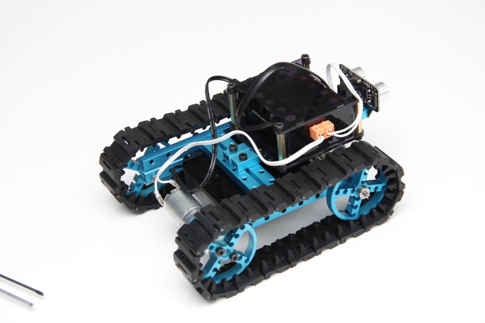 How to Make a Makeblock Small Tank With Ultrasonic Sensor : 13 Steps ...