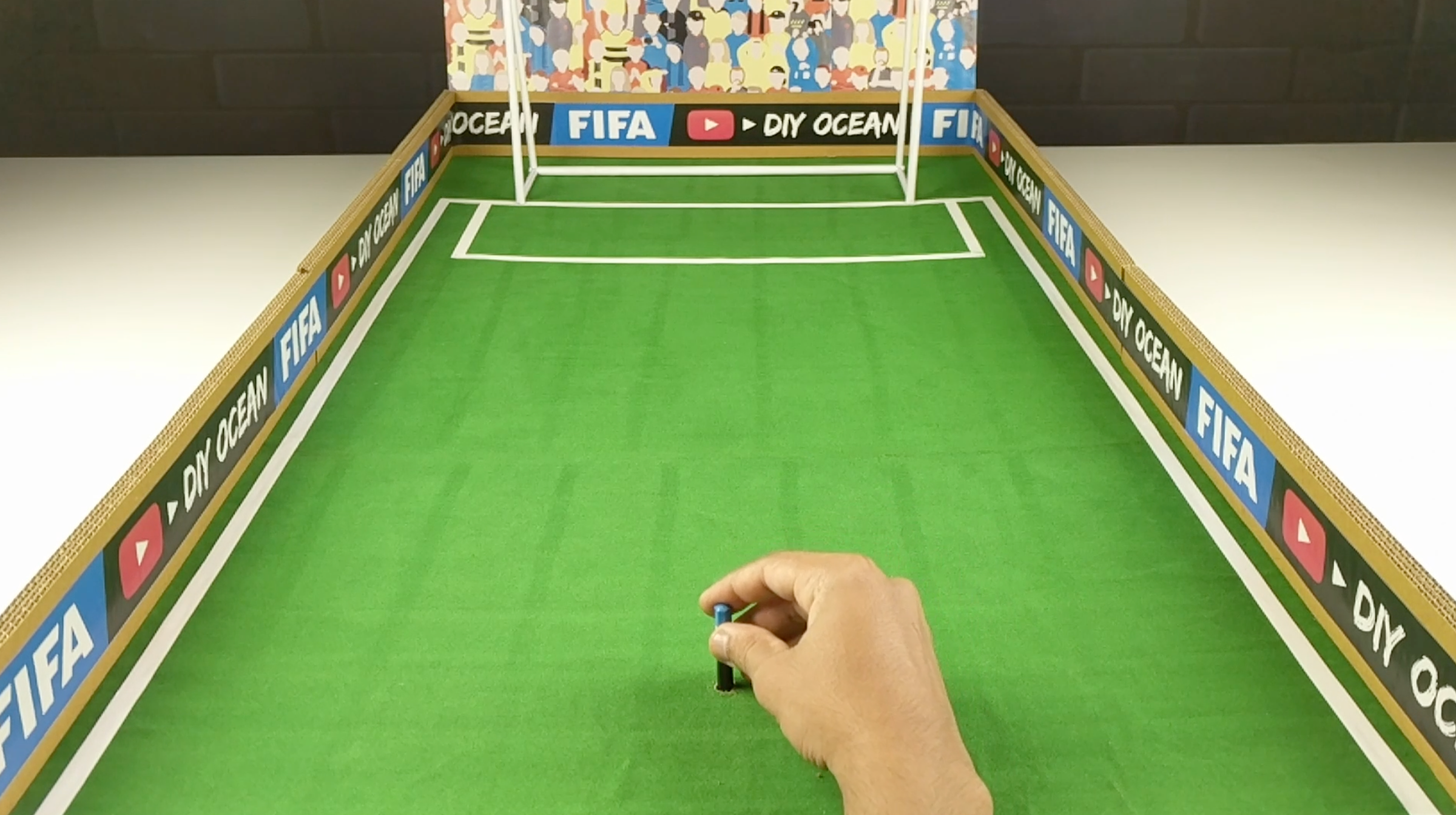 How to Make FIFA Penalty Football Board GAME From Cardboard DIY at HOME ...