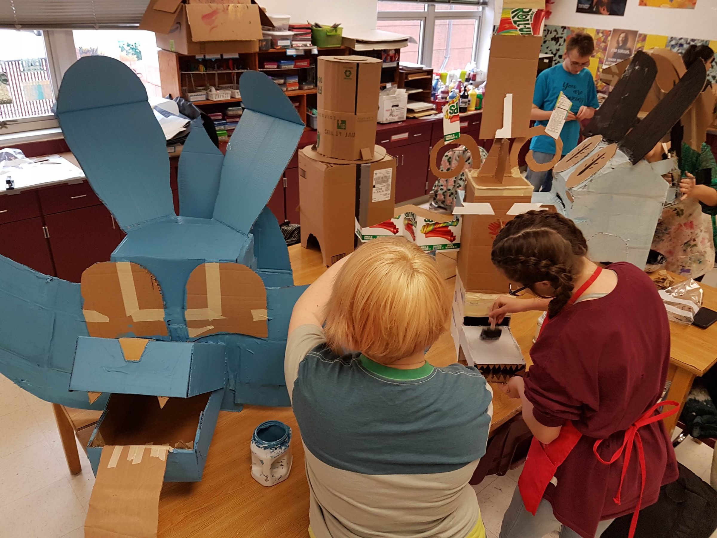 Wayne White Inspired Cardboard Masks : 5 Steps (with Pictures ...